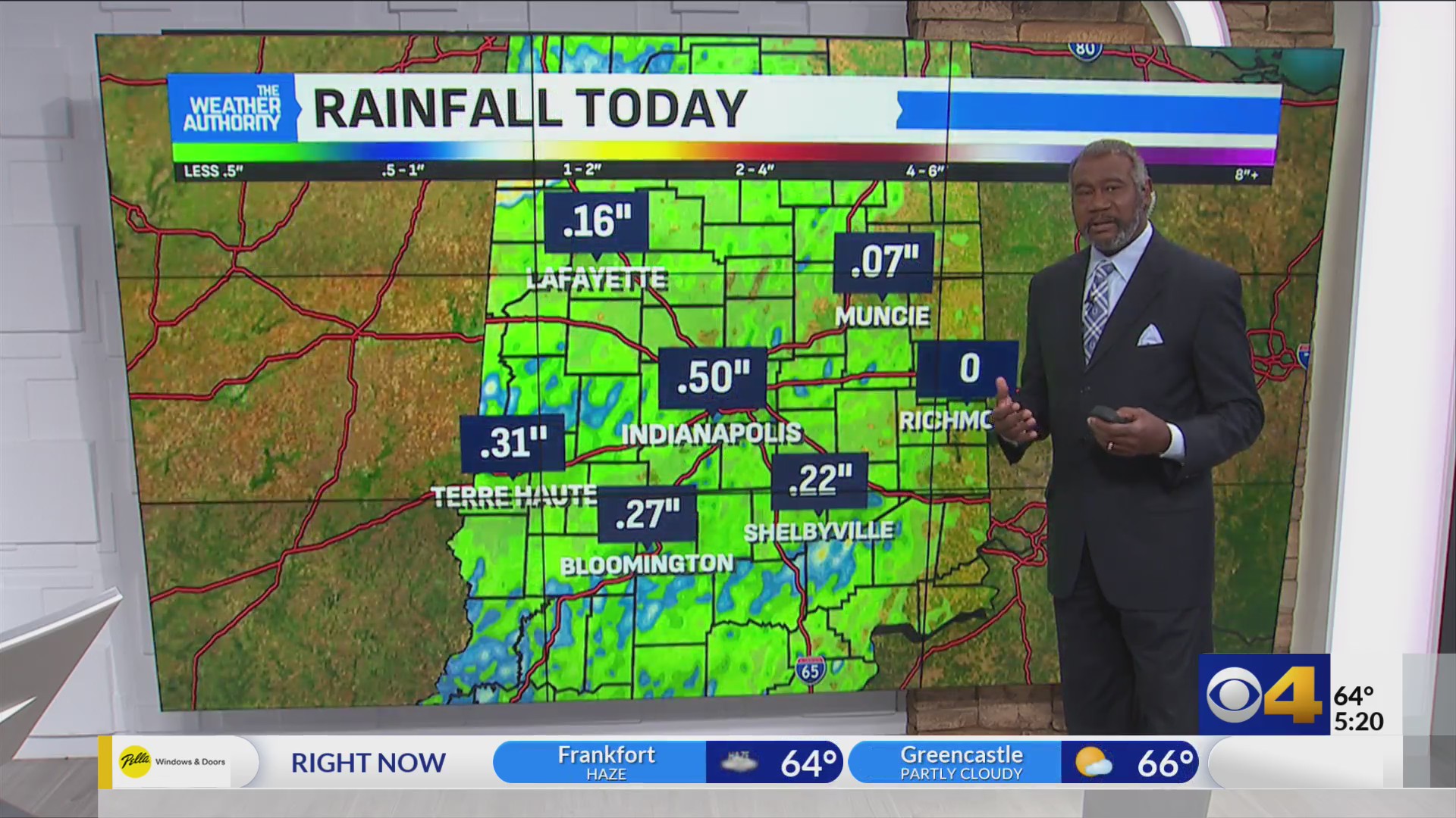 Rain is moving out of the state – WTTV CBS4Indy