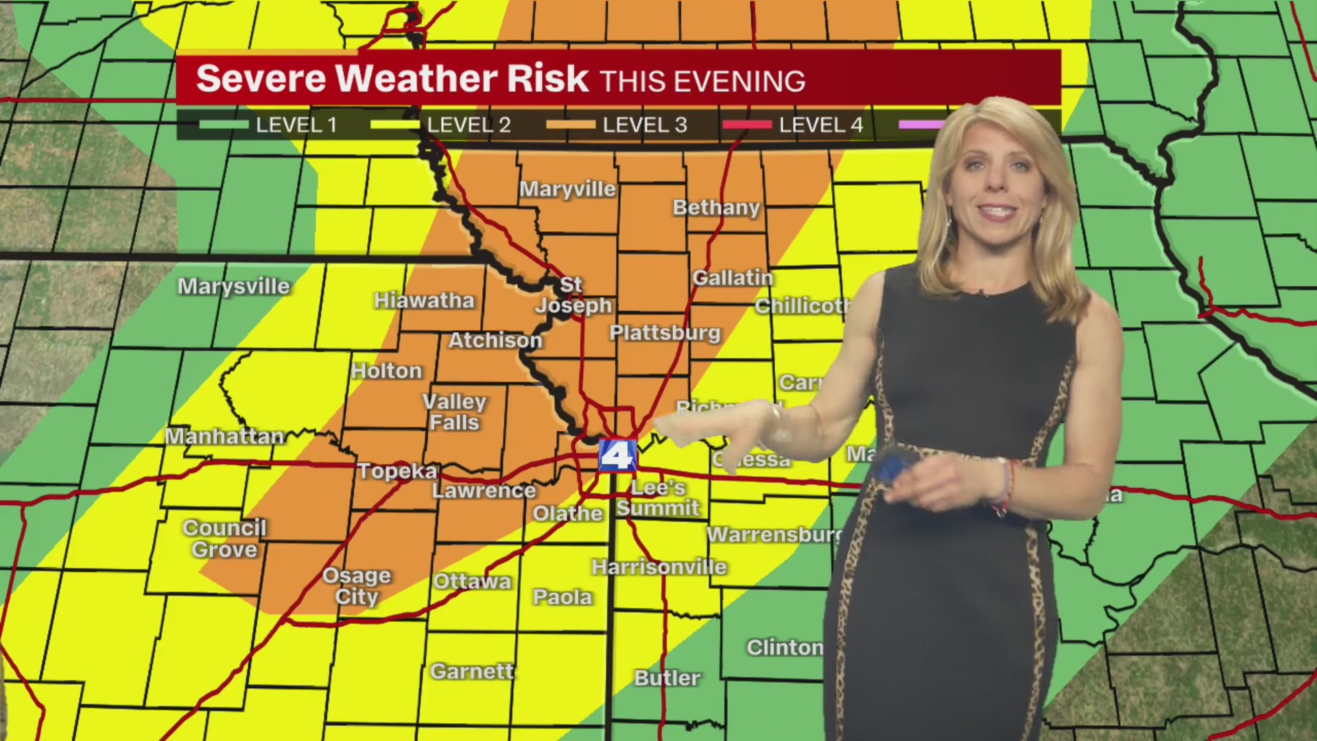 Tuesday afternoon forecast – FOX 4 Kansas City WDAF-TV | News, Weather ...