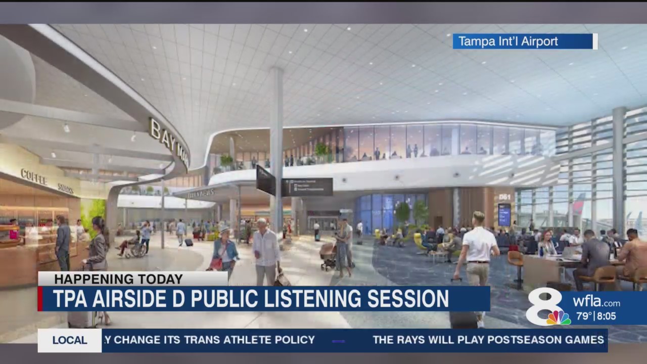 TPA Airside D public listening session – WFLA