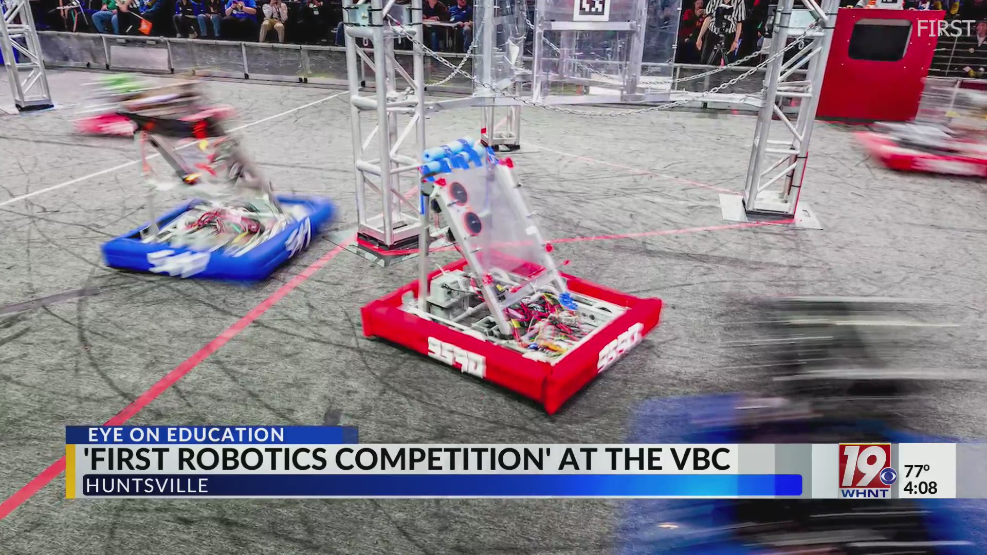 ‘First Robotics Competition’ at the VBC | March 11, 2025 | News 19 at 4 ...