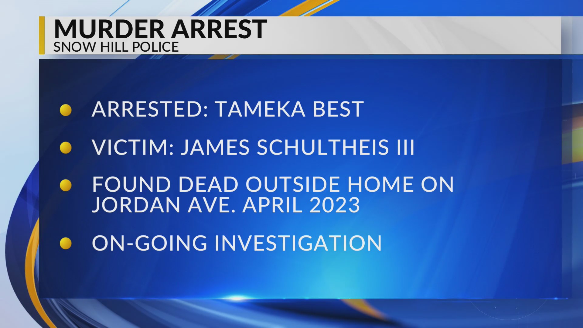 Snow Hill police charge fiancée of man with his murder – WNCT