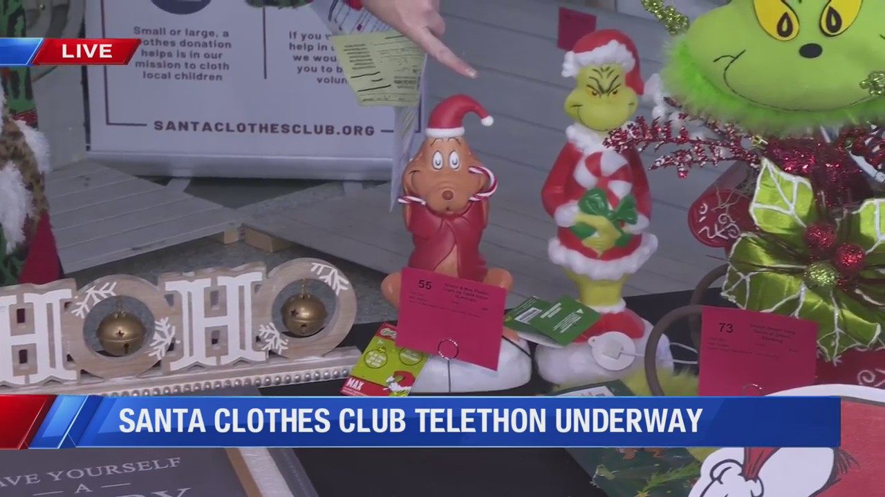78th annual Santa Clothes Club auction items on display – Eyewitness ...