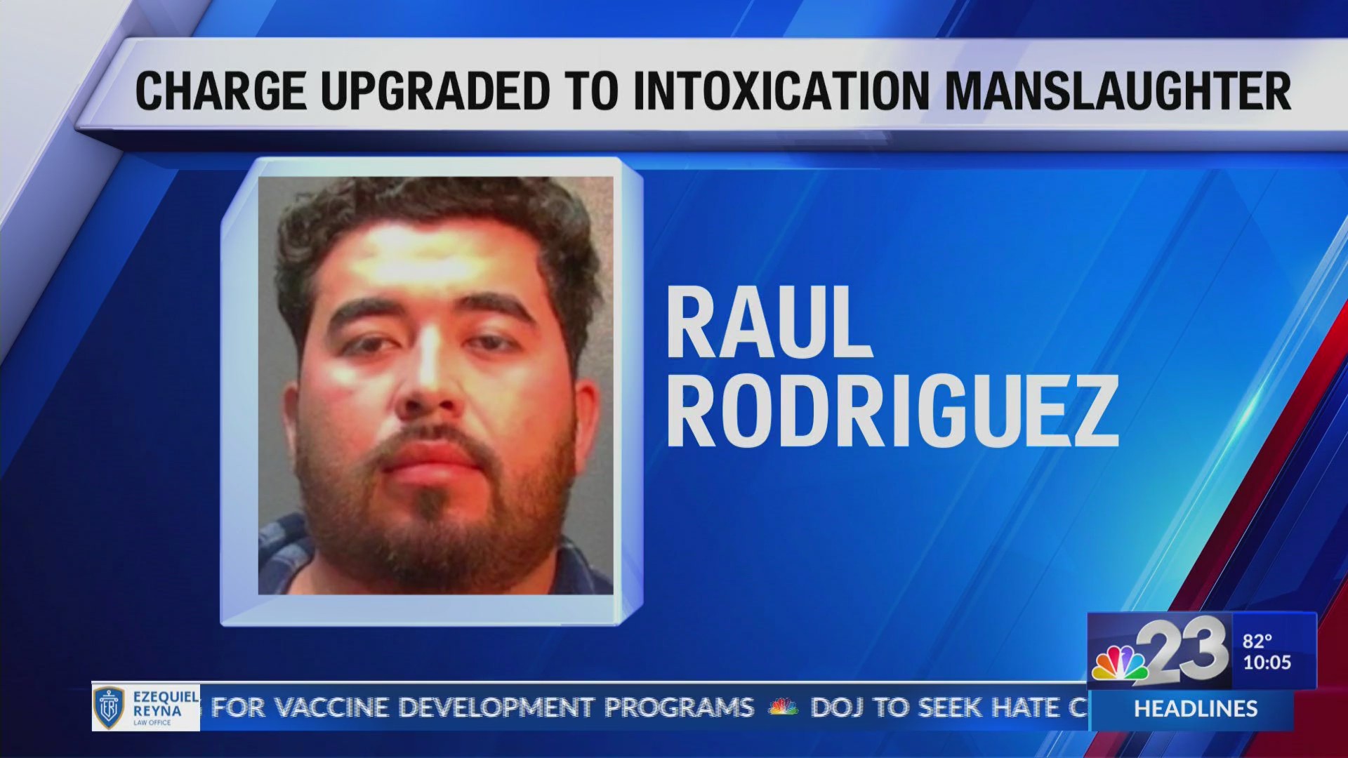 Charge Upgraded to Intoxication Manslaughter – KVEO-TV