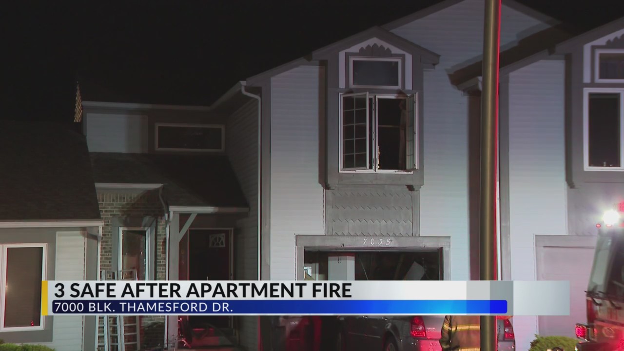 Thamesford Drive apartment fire – WANE 15