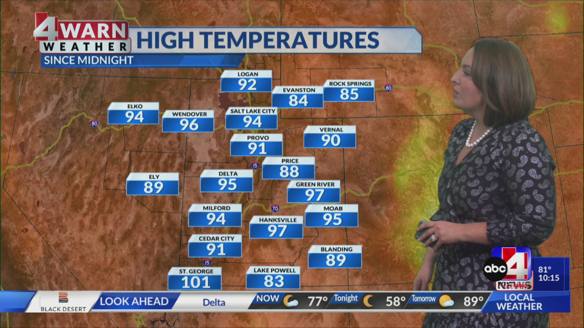 Warm and dry September start in Northern Utah with storms creeping into ...