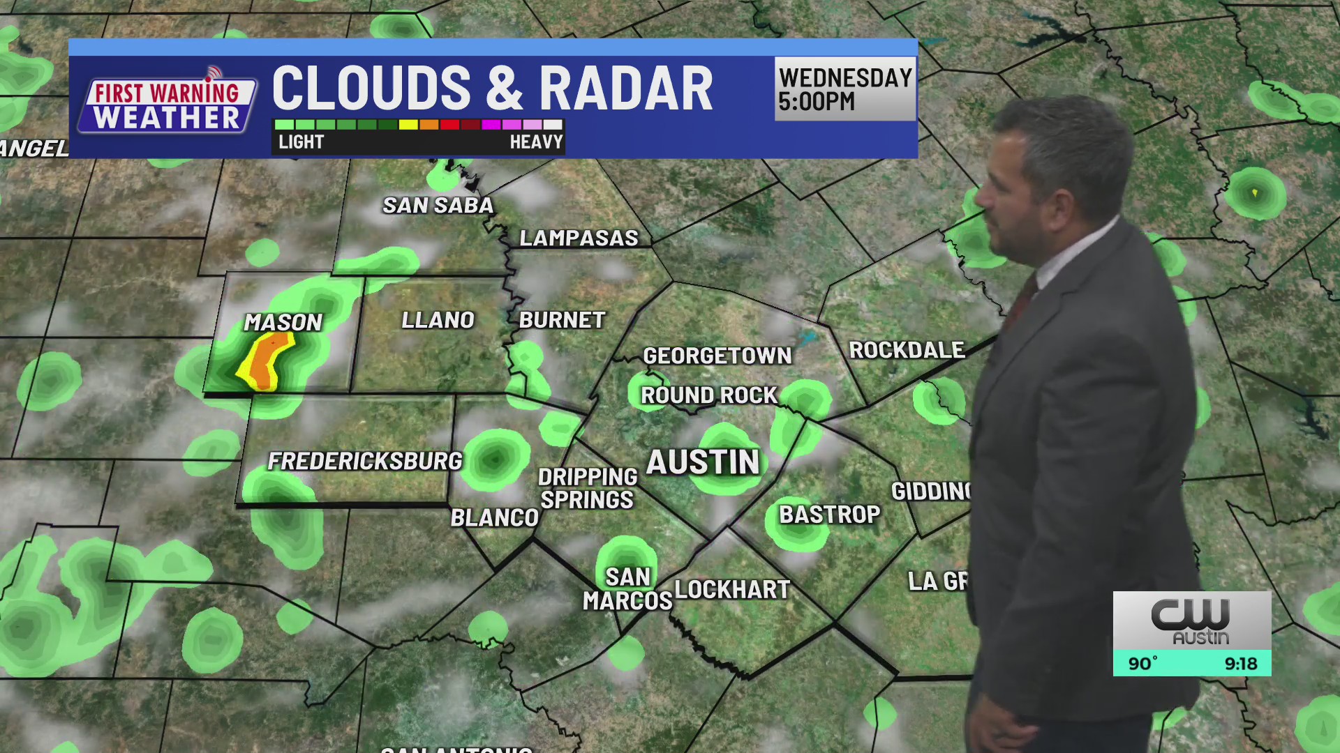 First Warning Weather Evening Forecast with Meteorologist Freddy Vela ...