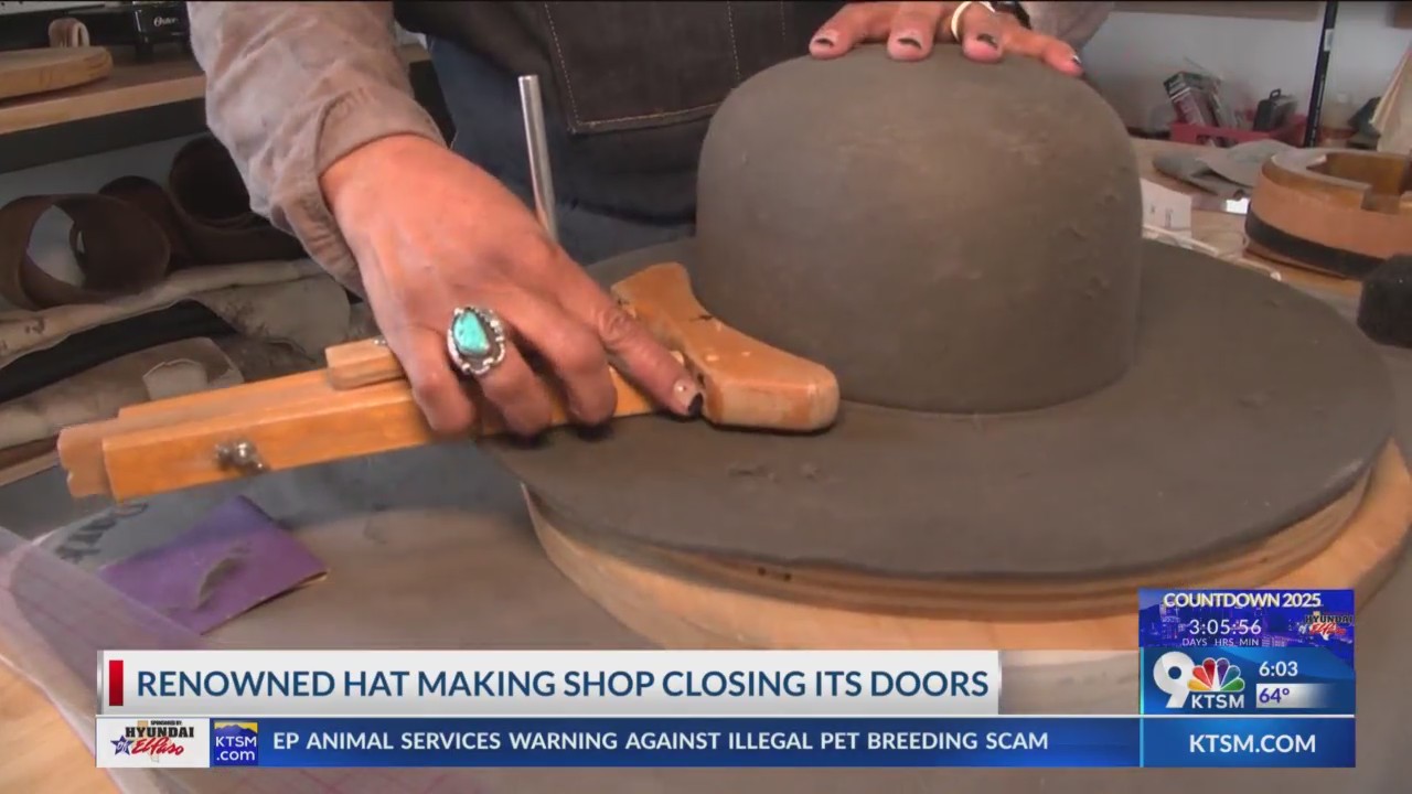 Renowned hat-making shop in Central EP closes its doors – KTSM 9 News