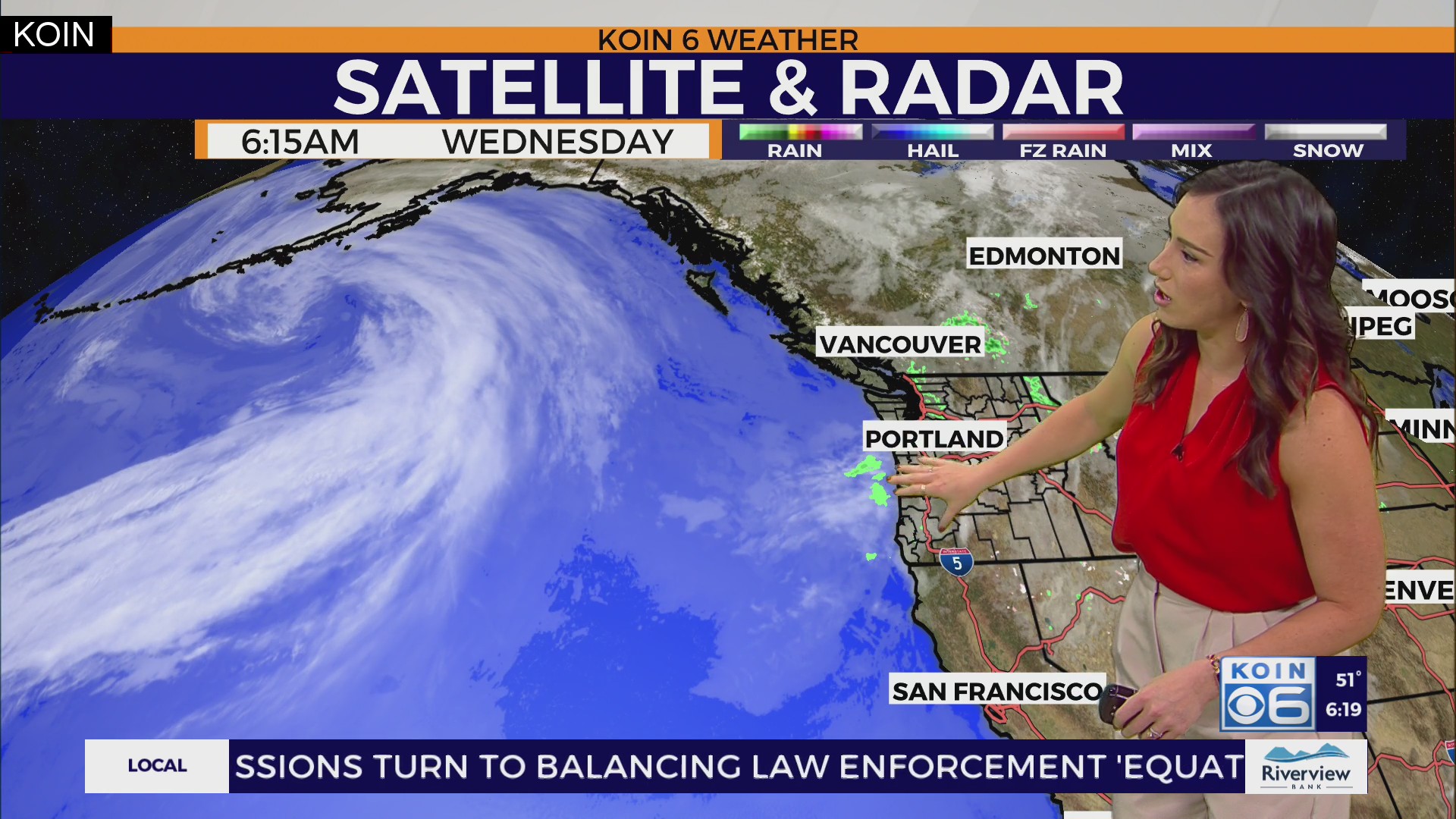 Wednesday Weather: Showery and cool conditions persist in Portland this ...