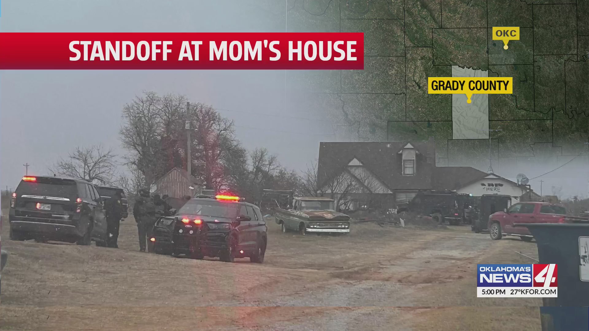 Standoff at mom’s house – KFOR.com Oklahoma City