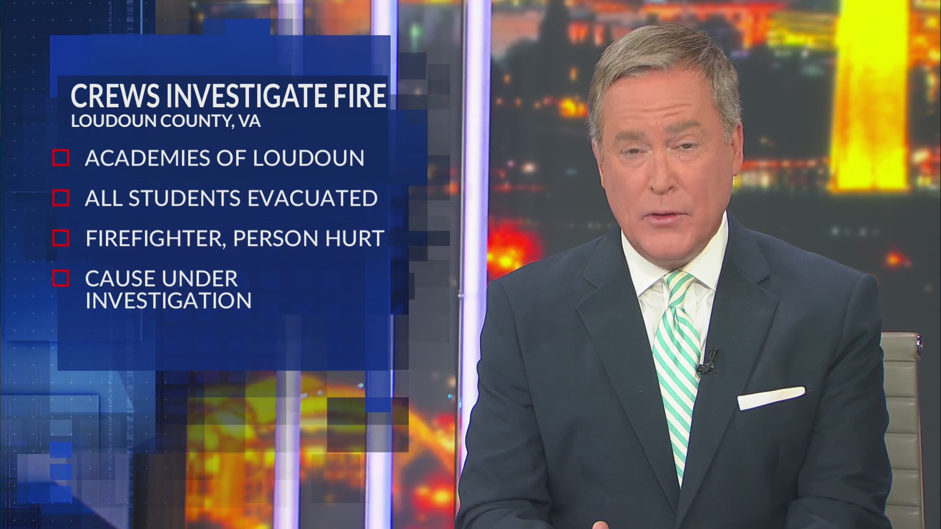 Loudoun County firefighters investigating cause of fire at Academies of ...