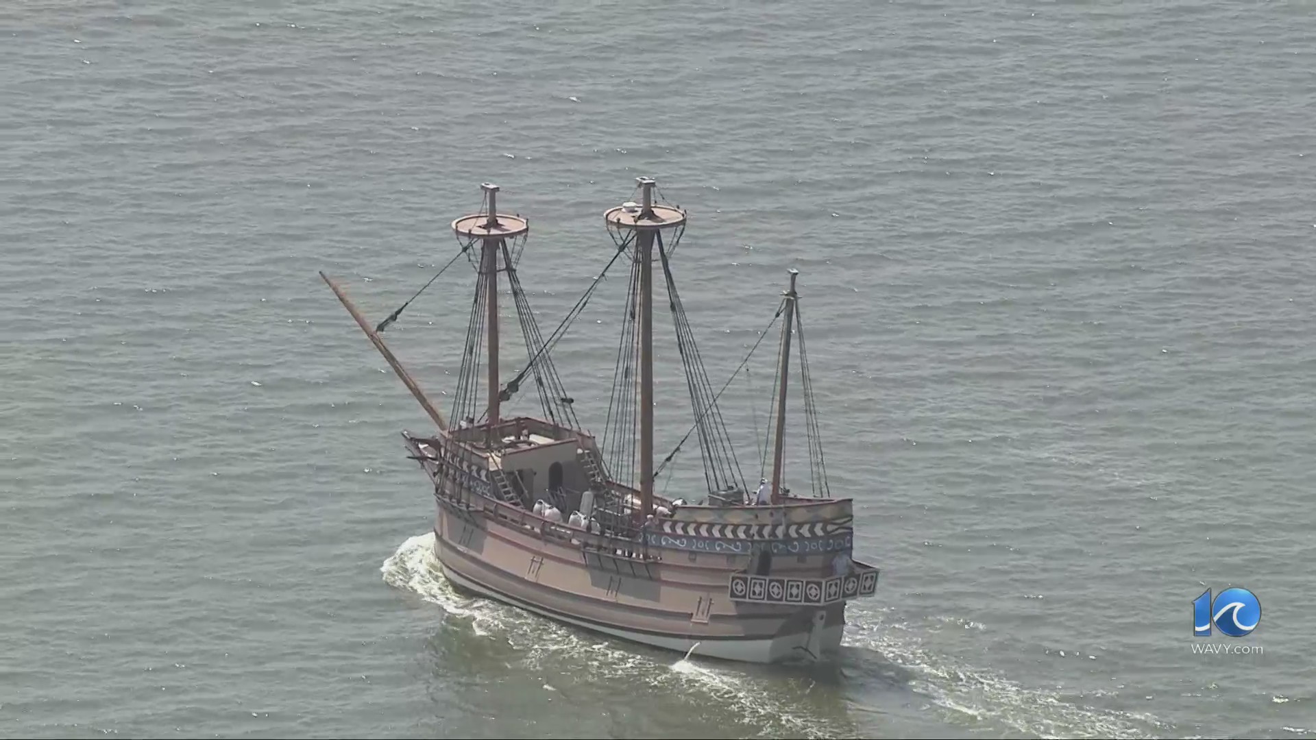 Recreation of historic Jamestown settler ship heads to Connecticut for ...