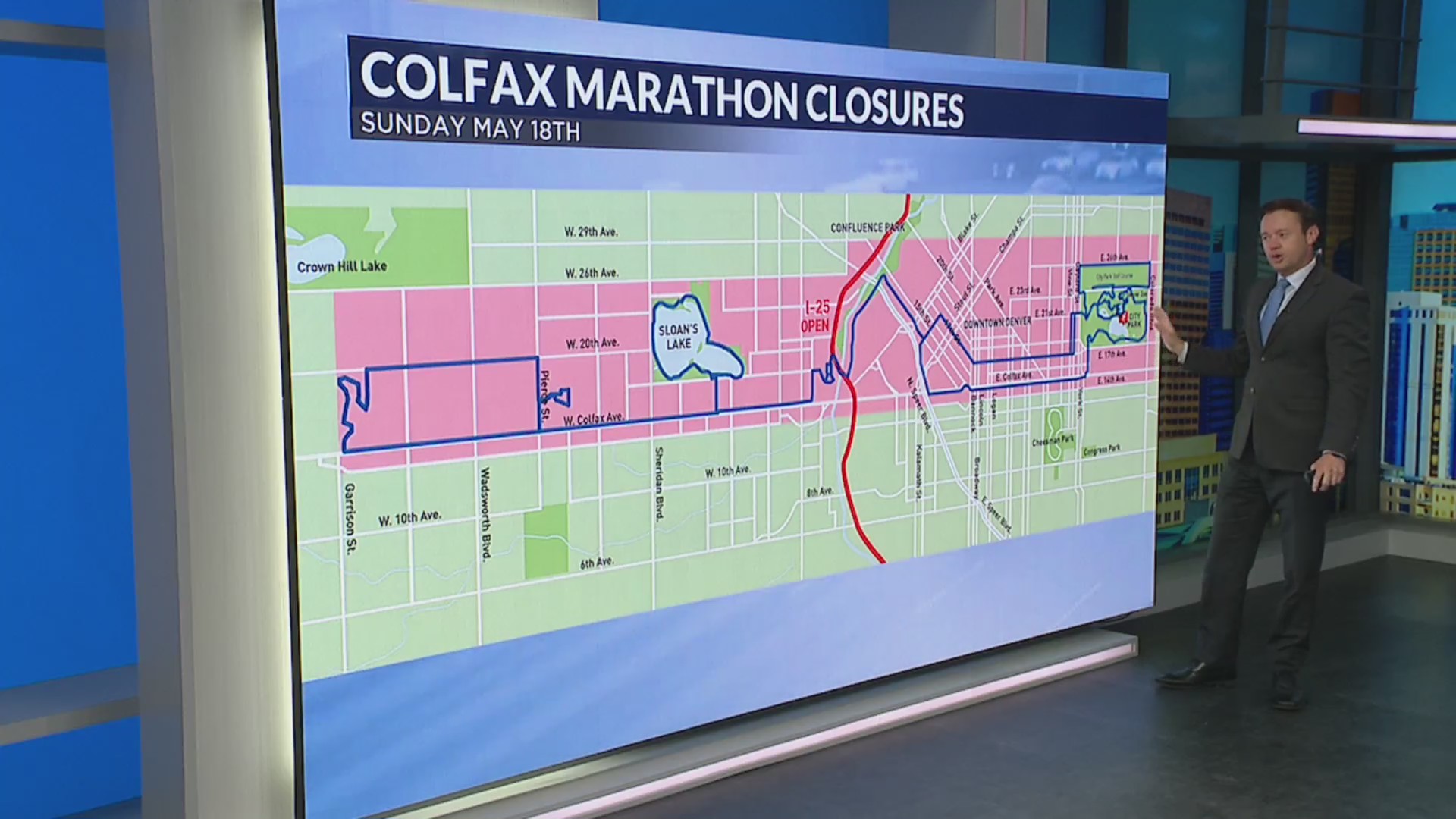 Road closures for Colfax Marathon – FOX31 Denver