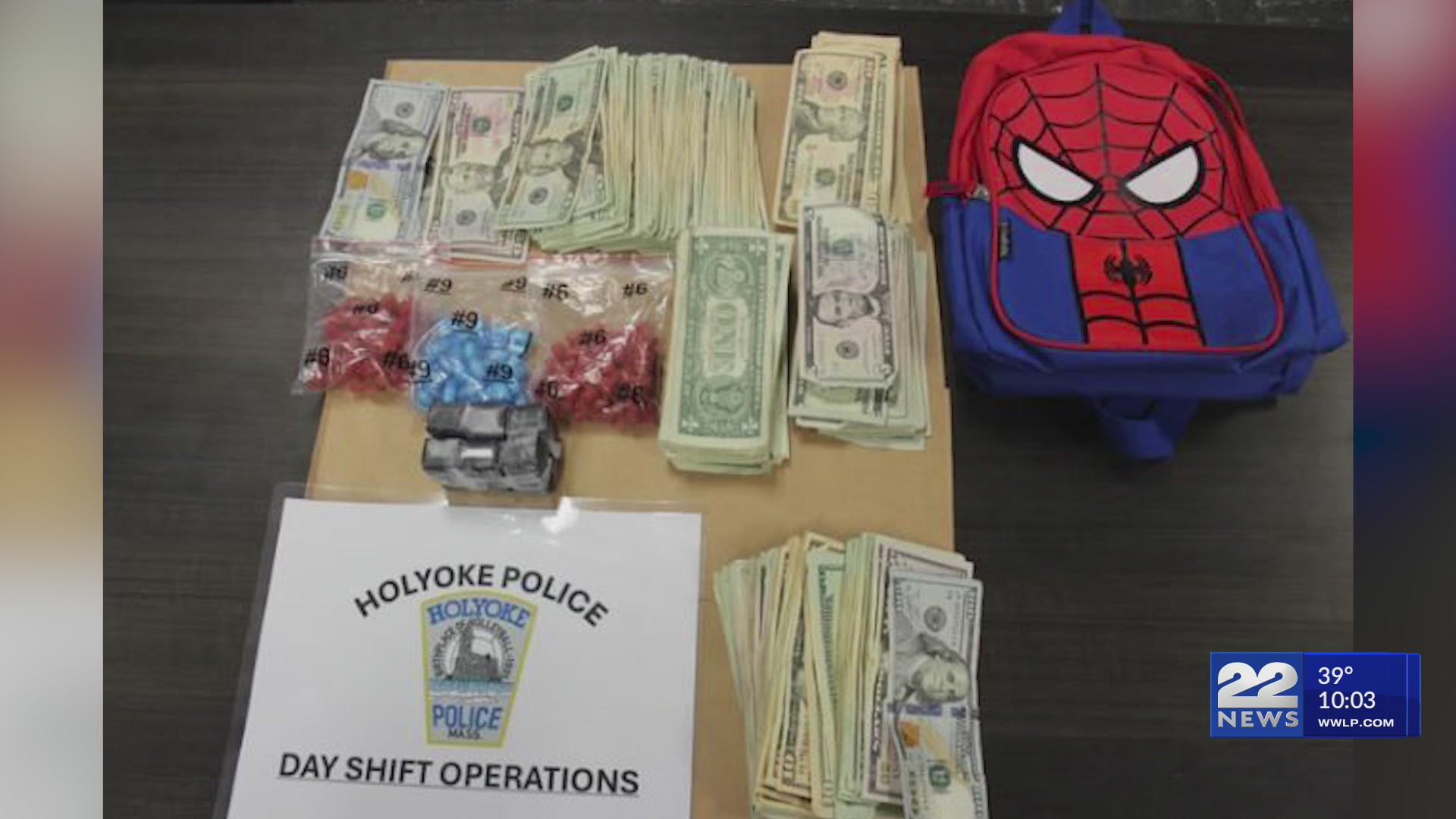 Holyoke police arrest two, seize cash and drugs in bust – WWLP