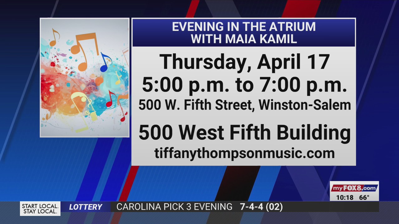 Tiffany Thompson performs in the FOX8 studios – FOX8 WGHP