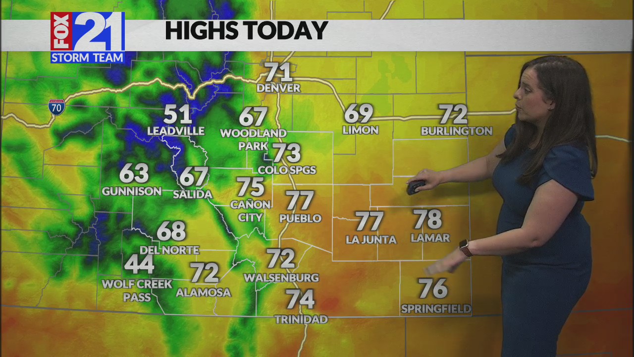 FOX21 Storm Team Forecast – May 24, 2024 – FOX21 News Colorado