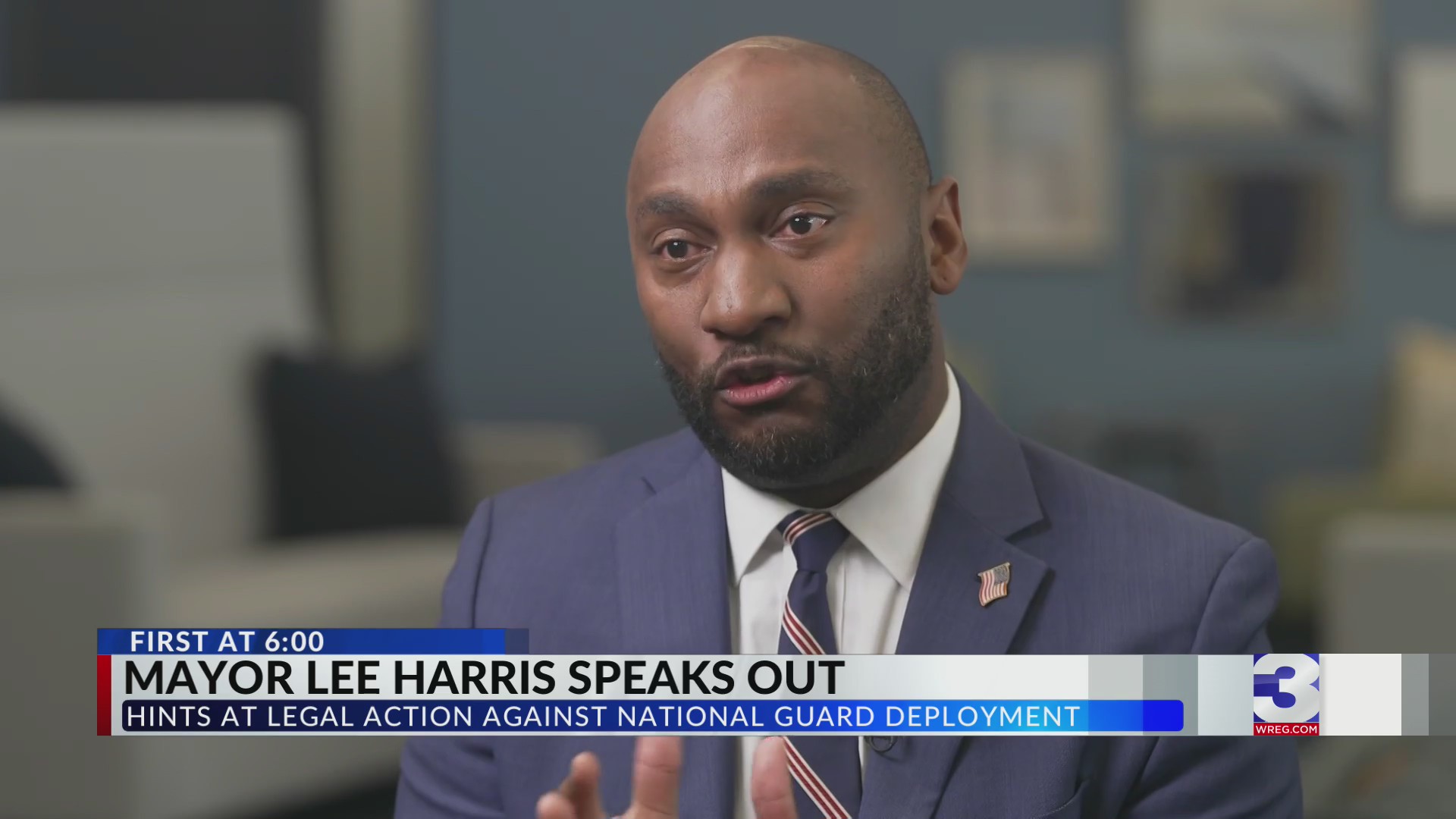 Mayor Lee Harris speaks out against National Guard deployment – WREG.com