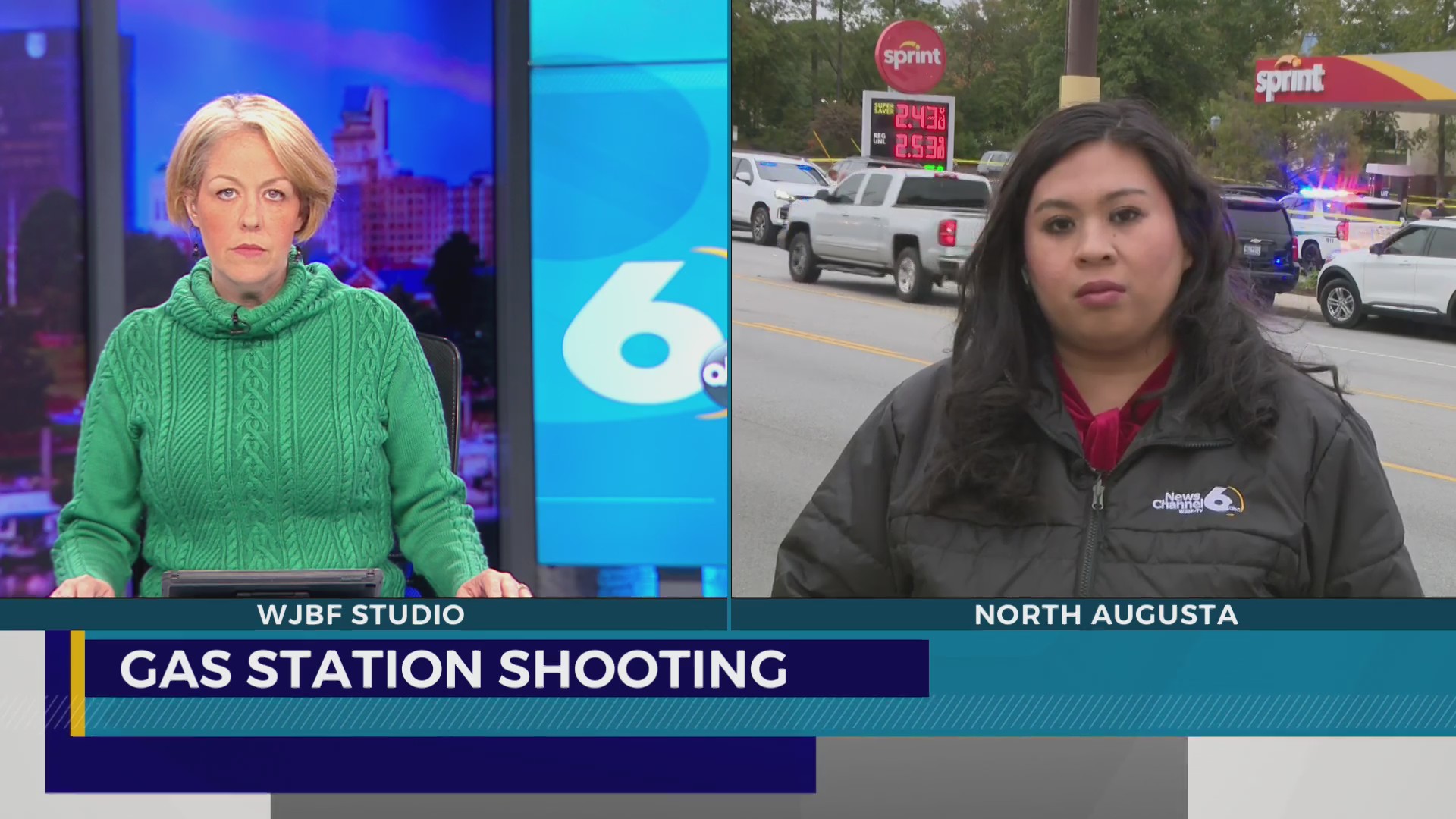 Coroner responding to officer involved shooting at Sprint Gas station ...