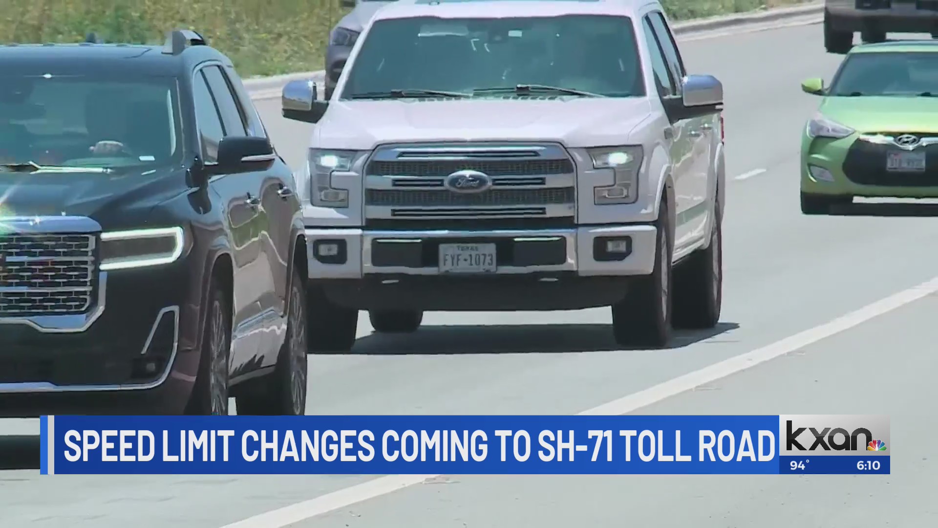 Austin’s SH 71 toll lanes establish maximum speed limit – KXAN Austin