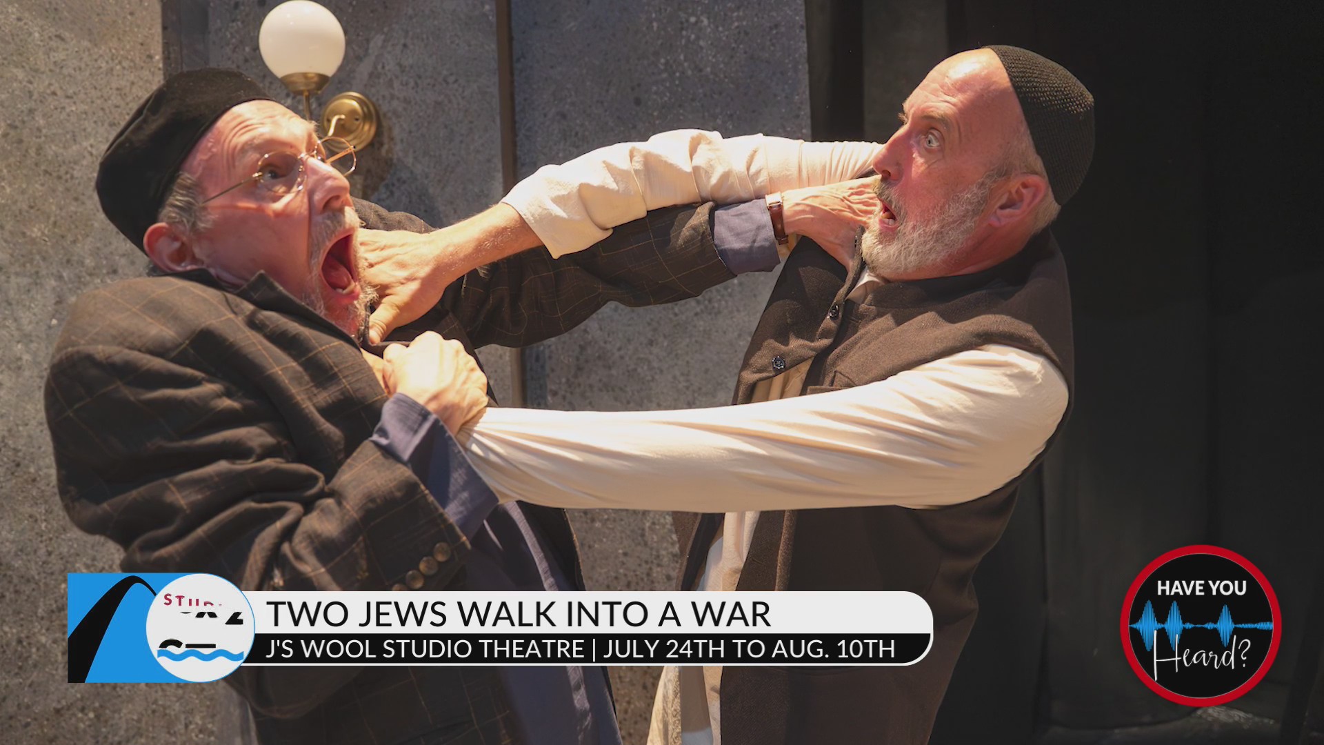 New Jewish Theatre presents ‘Two Jews Walk Into a War’ July 24-Aug. 10 ...