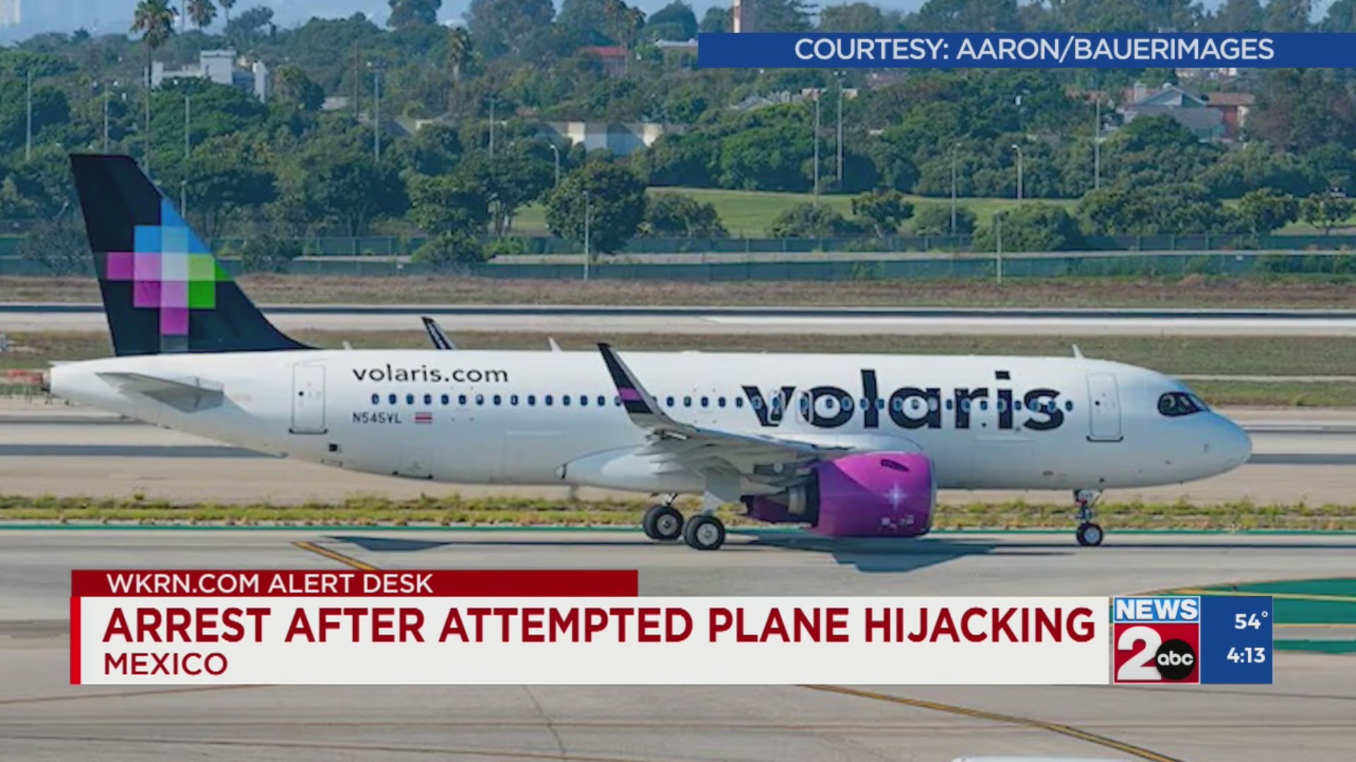 Arrest after attempted plane hijacking – WKRN News 2
