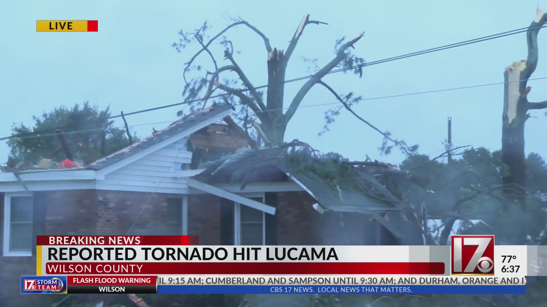 Tornado tears through Wilson Co. school, multiple homes, officials say ...