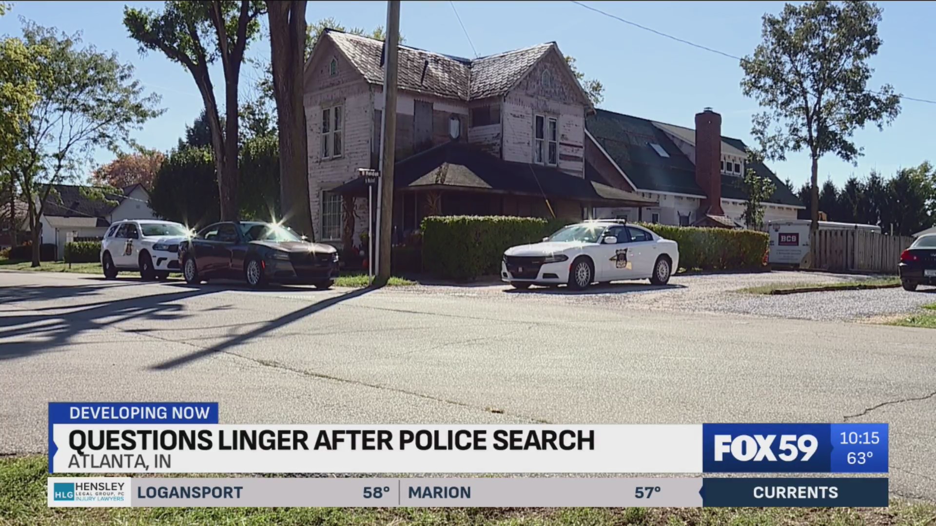 ISP spends hours investigating at Atlanta home in Hamilton County – Fox 59