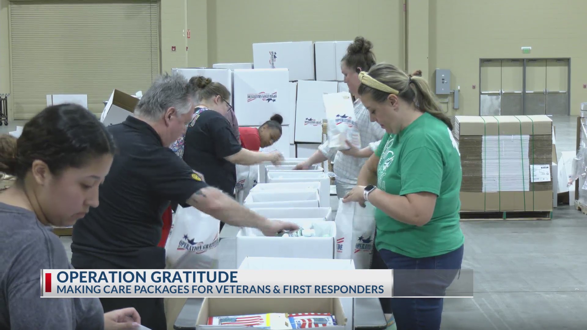 Operation Gratitude makes care packages for veterans and first ...