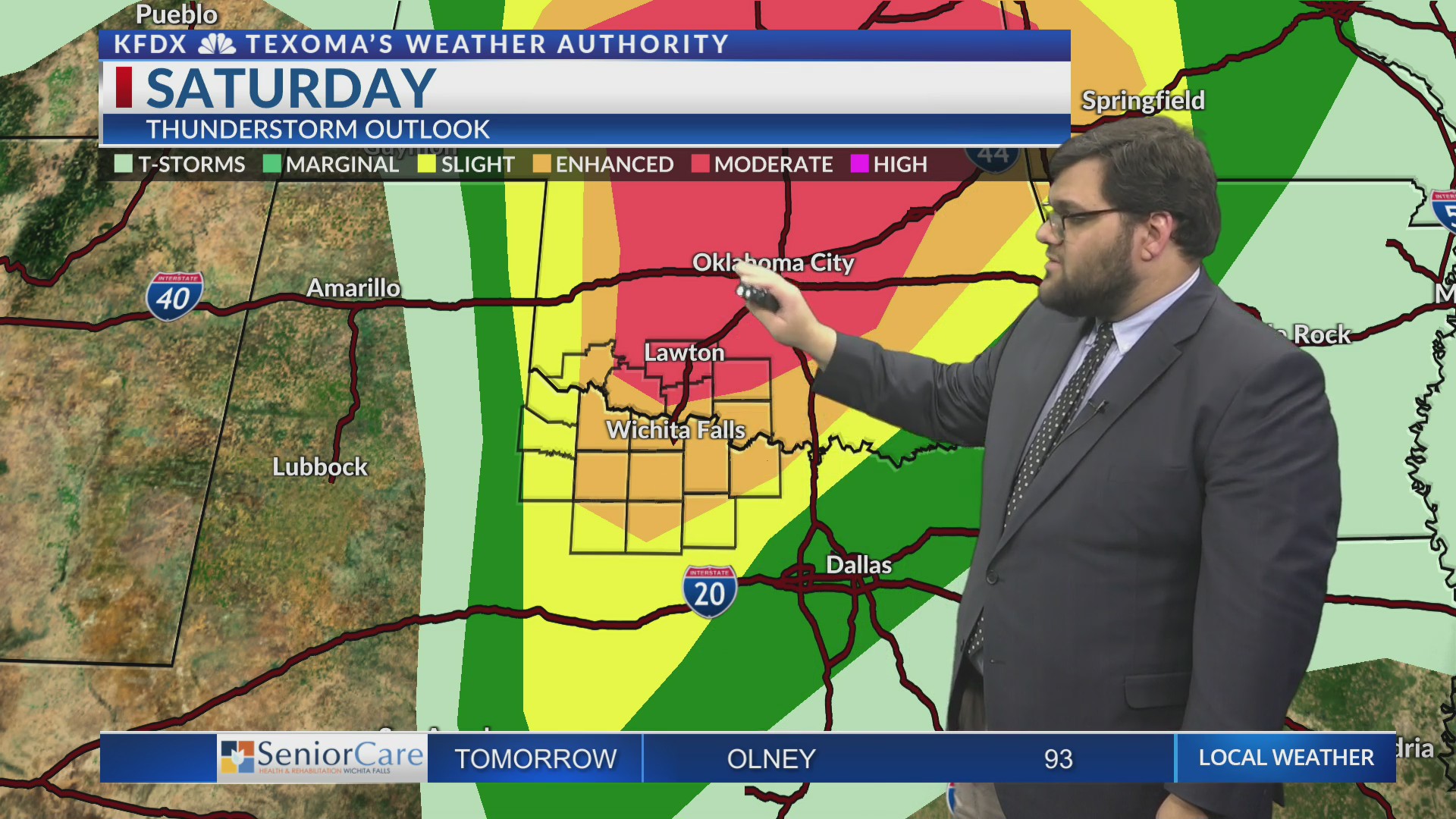 Wichita Falls, Texoma under threat of severe storms, tornadoes ...