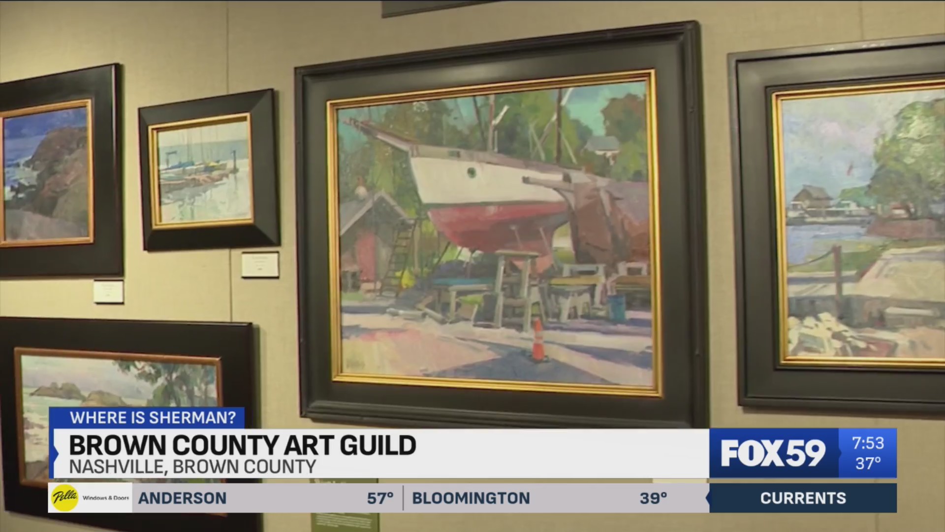 Where Is Sherman: Brown County Art Guild – Fox 59