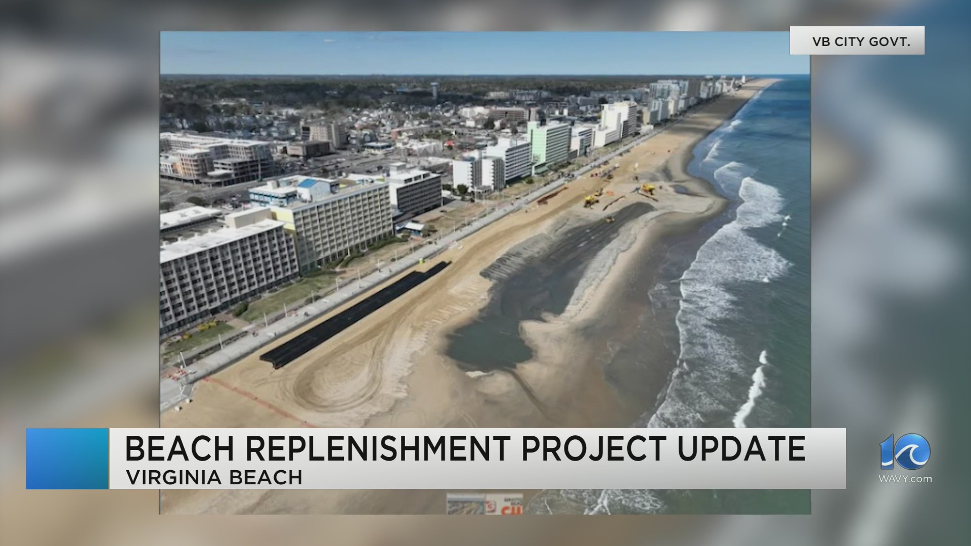 Virginia Beach replenishment project to add 950,000 cubic yards of sand ...