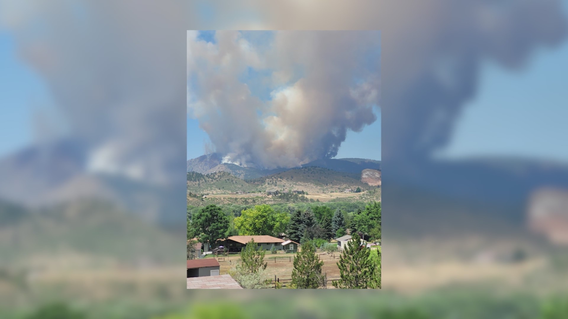 Growing wildfire west of Loveland prompts mandatory evacuations – FOX31 ...