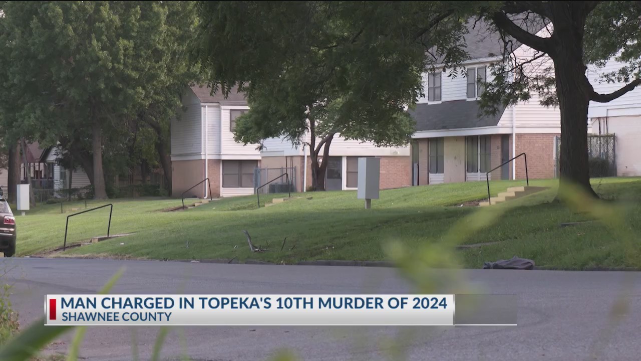 Man charged in Topeka’s 10th homicide of 2024 – KSNT 27 News