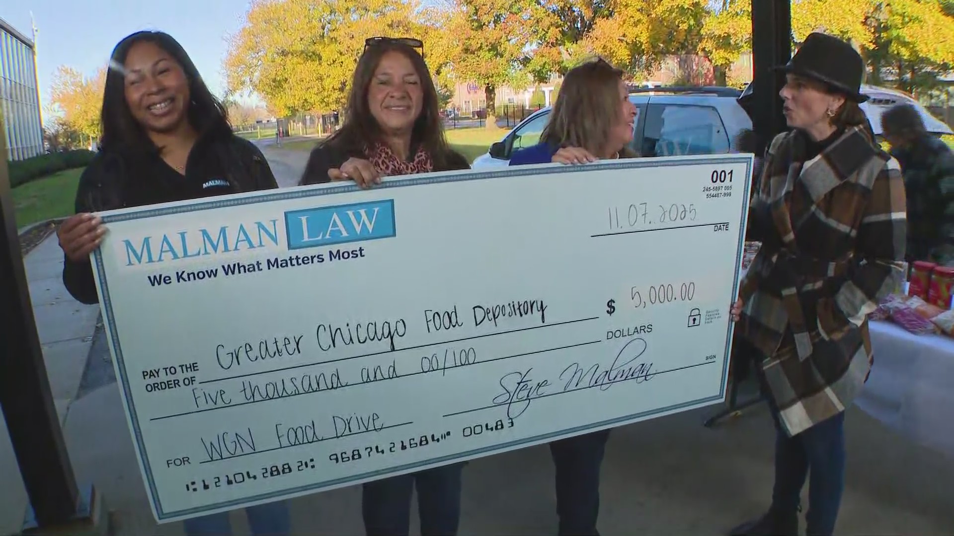 Malman Law: WGN Food Drive – WGN-TV