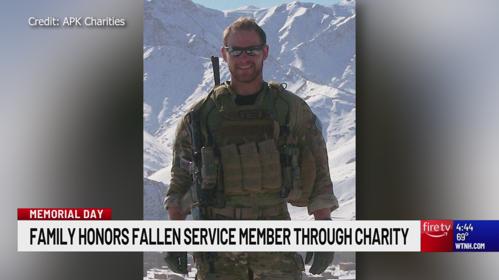 Family honors fallen service member through charity – WTNH.com