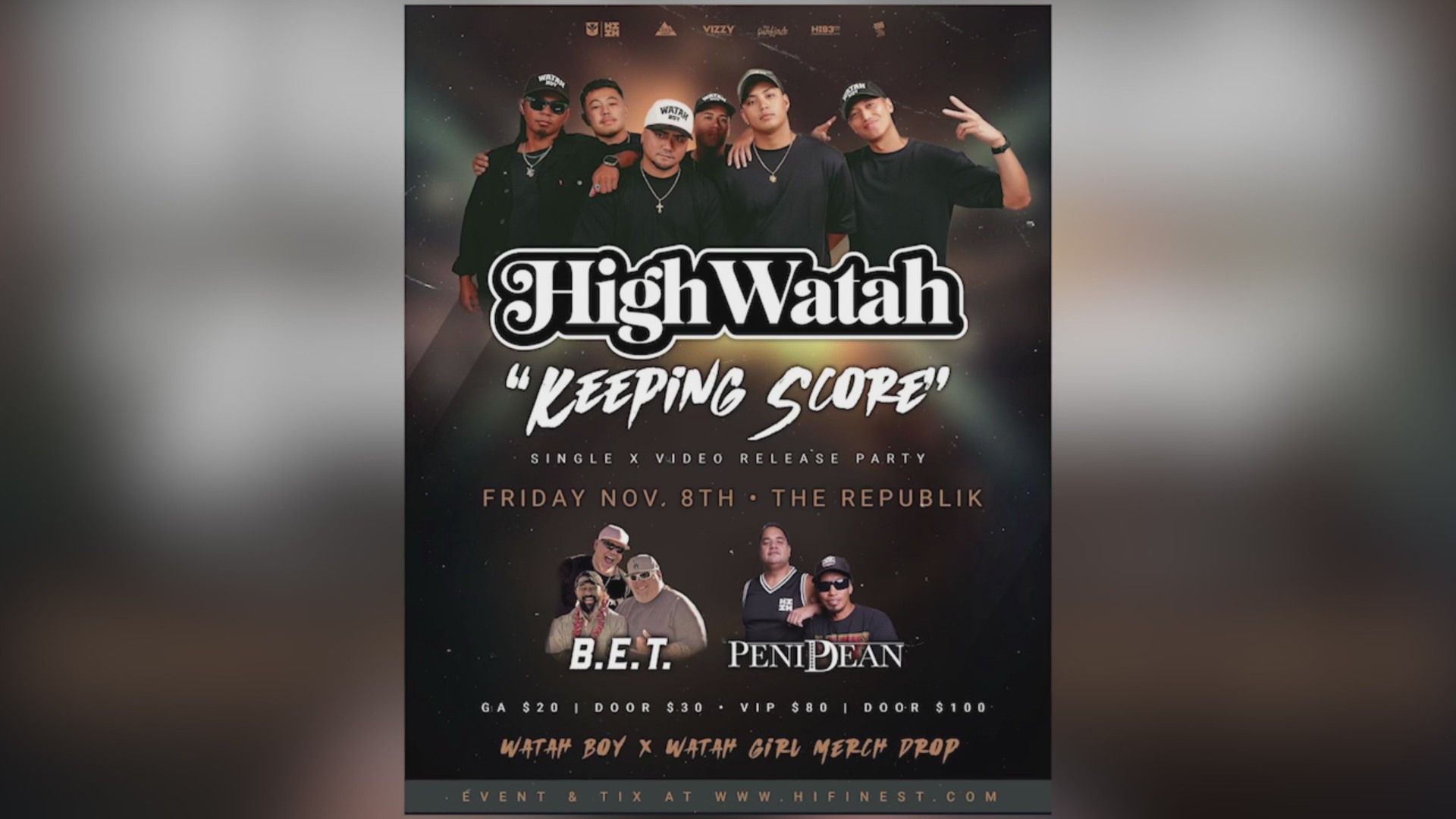 High Watah’s Single Release Party Promises an Unforgettable Night of ...
