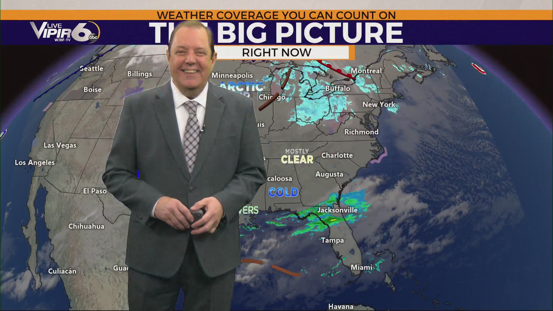 Live VIPIR 6 Forecast Thursday, January 16, 2025 – WJBF