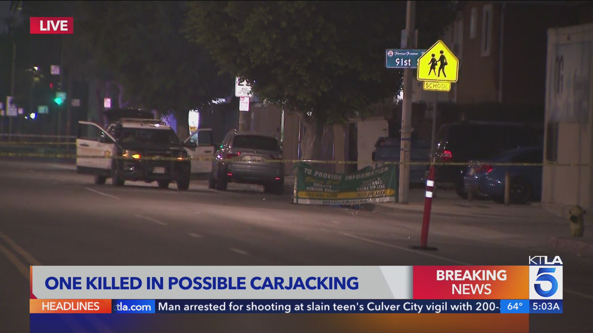 2 sought in deadly Los Angeles robbery, carjacking – KTLA