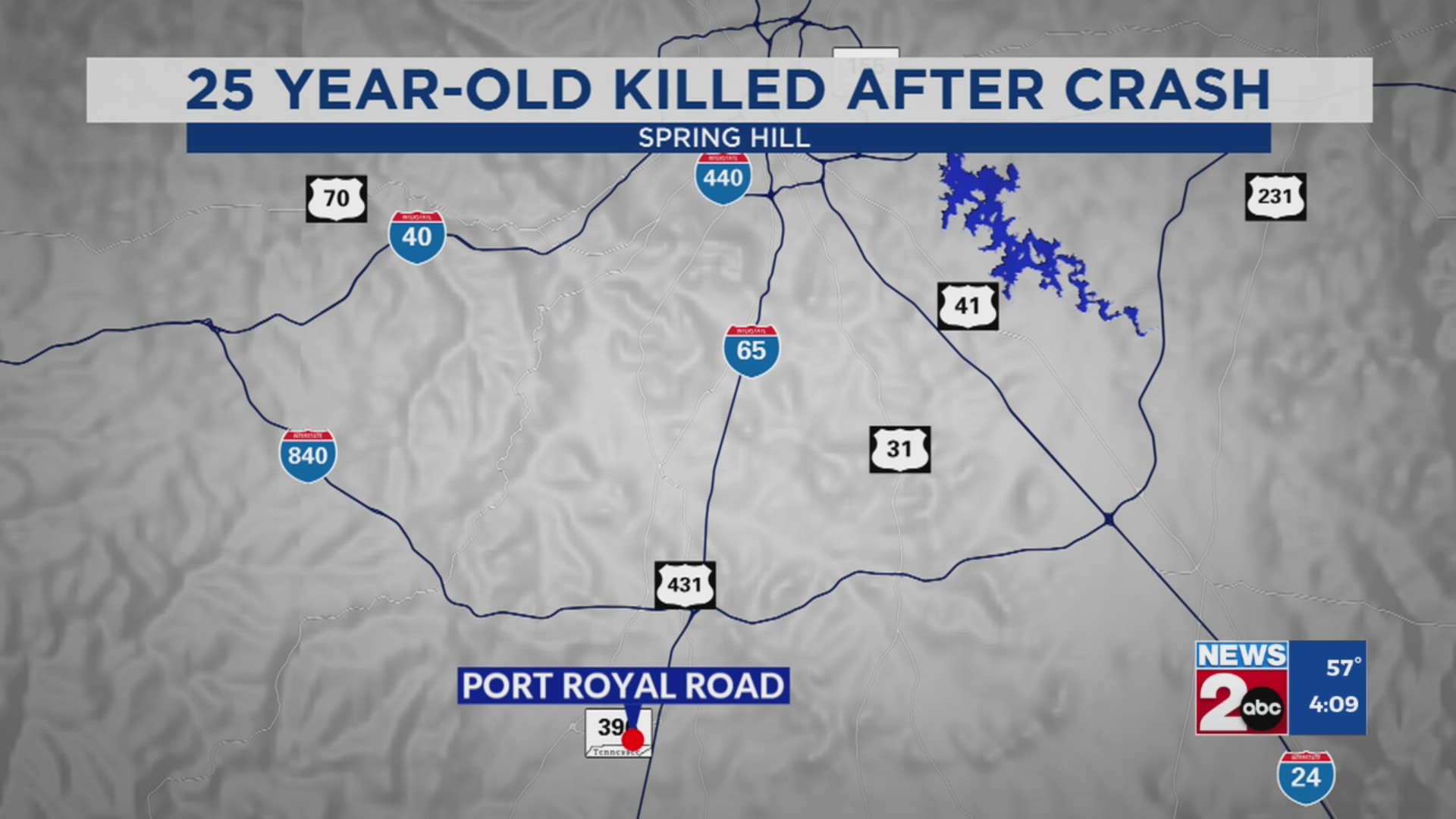 1 killed in crash that led to hours-long closure on Spring Hill road ...