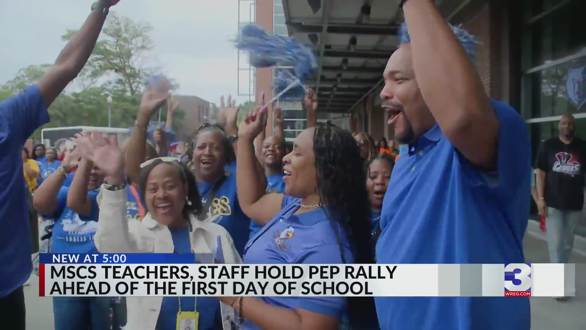 MSCS hosts teachers’ pep rally ahead of first day of school – WREG.com