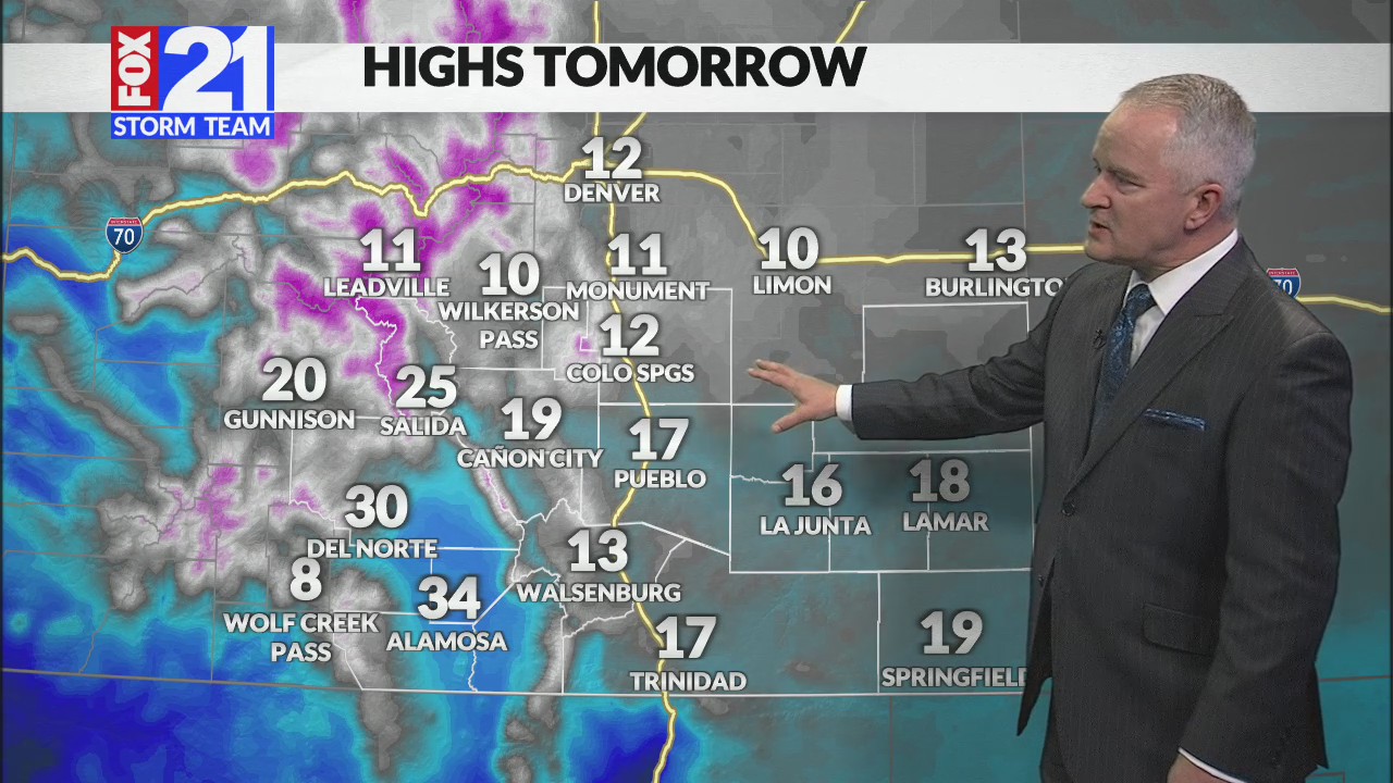 Storm Team Forecast – FOX21 News Colorado
