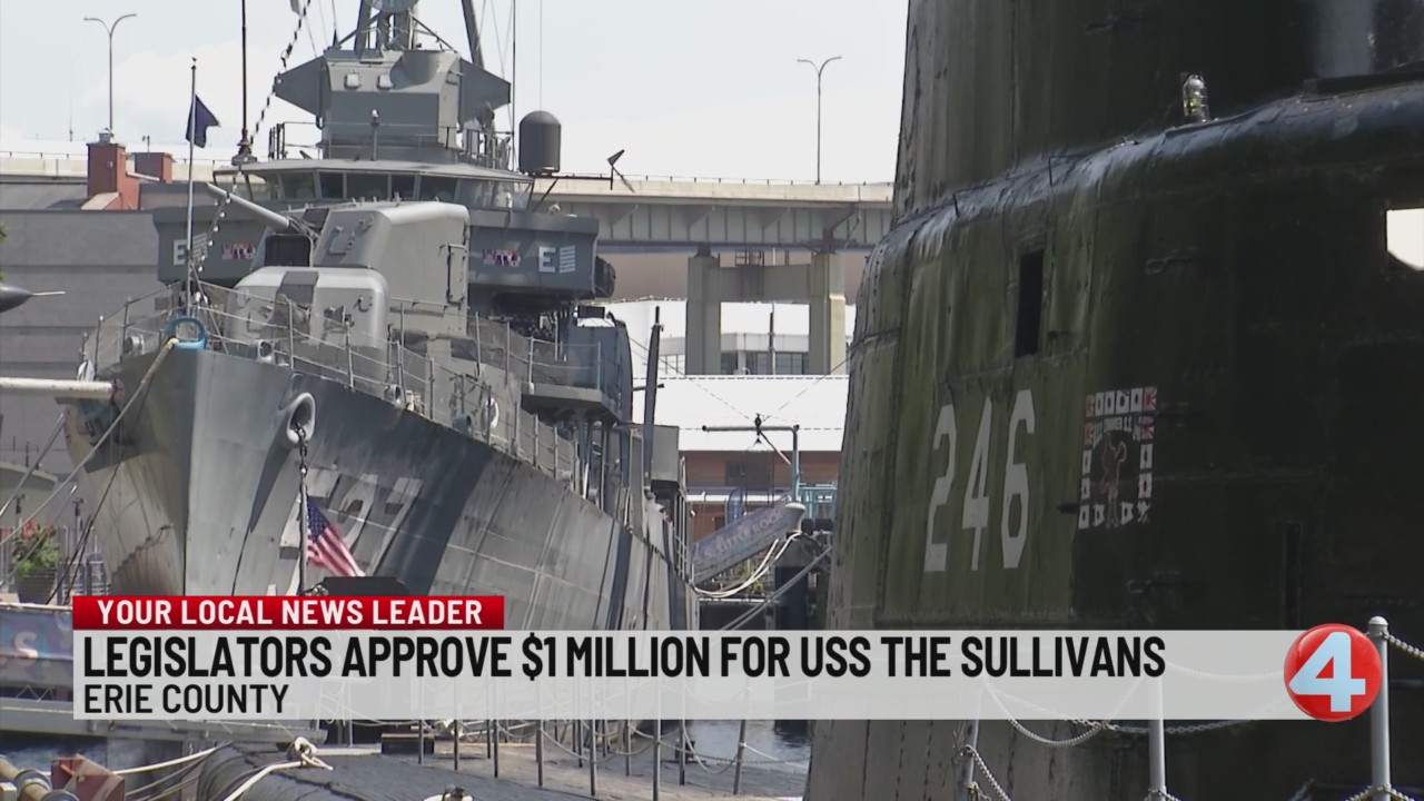 Erie County legislators approve $1 million for USS The Sullivans – News ...