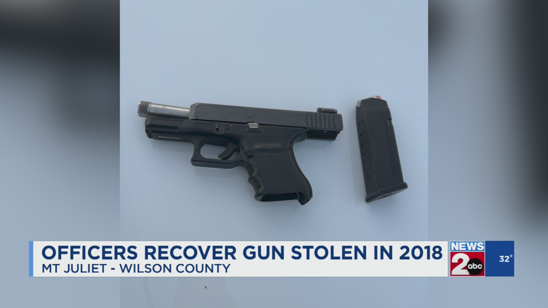 Mt. Juliet officers recover gun stolen in 2018 – WKRN News 2