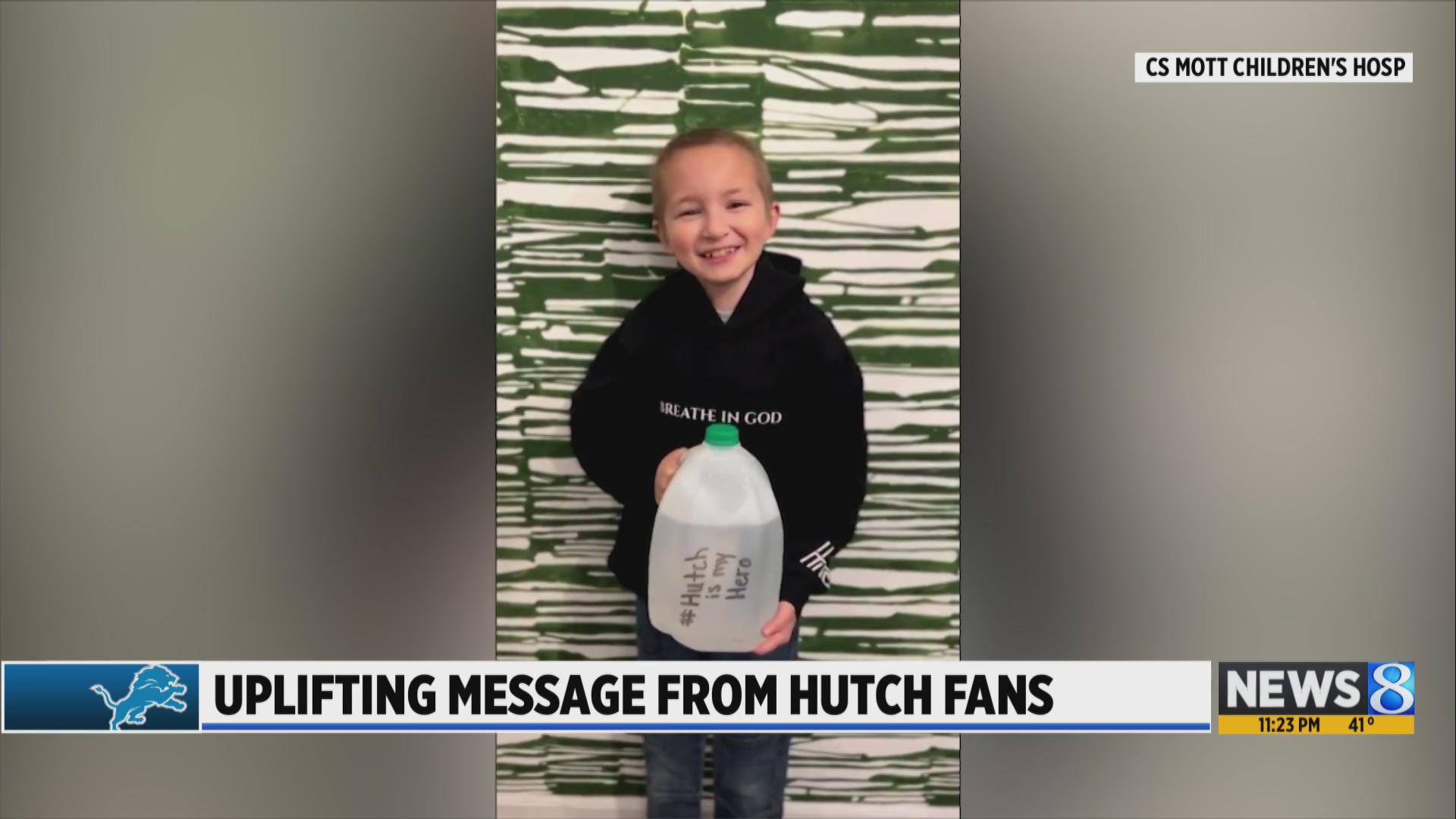 Uplifting message from Hutch fans – BorderReport