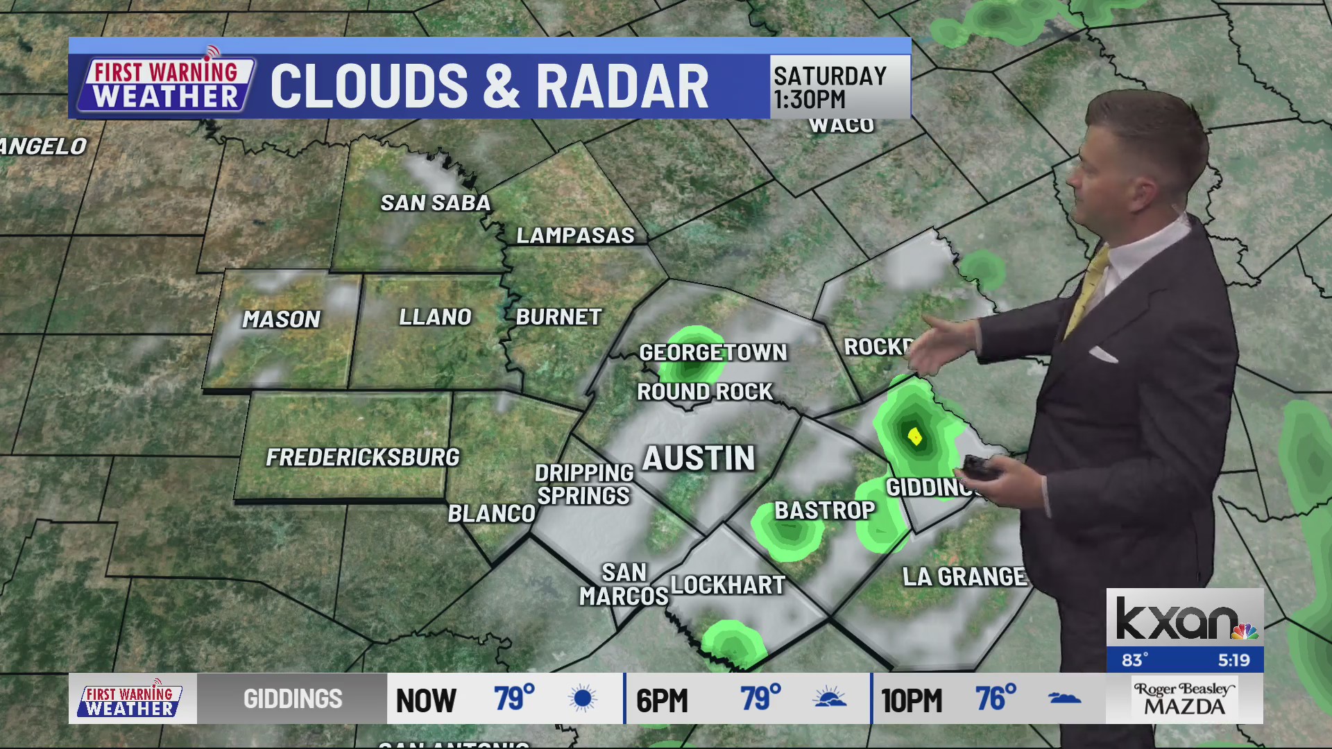 First Warning Weather with Chief Meteorologist Nick Bannin – KXAN Austin