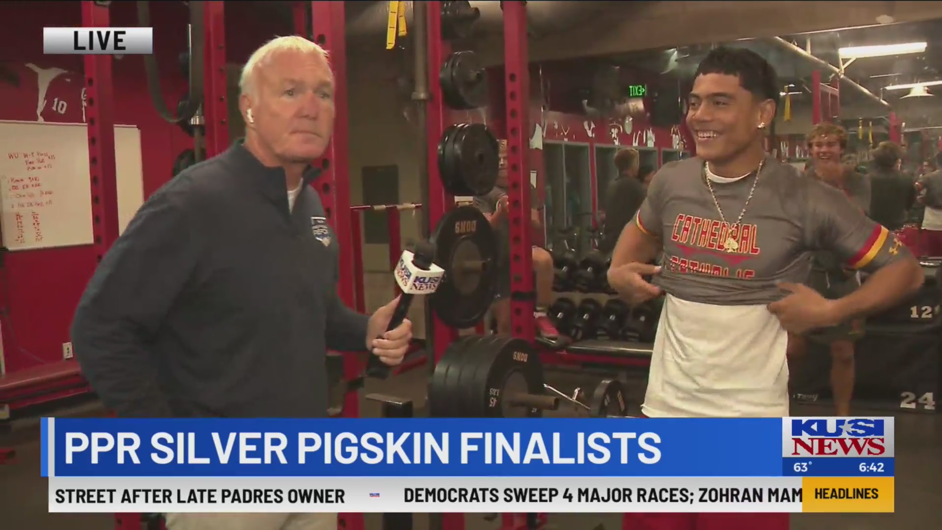 Honor Fa’alave Johnson Silver Pigskin Finalist Reveal – FOX 5 San Diego ...