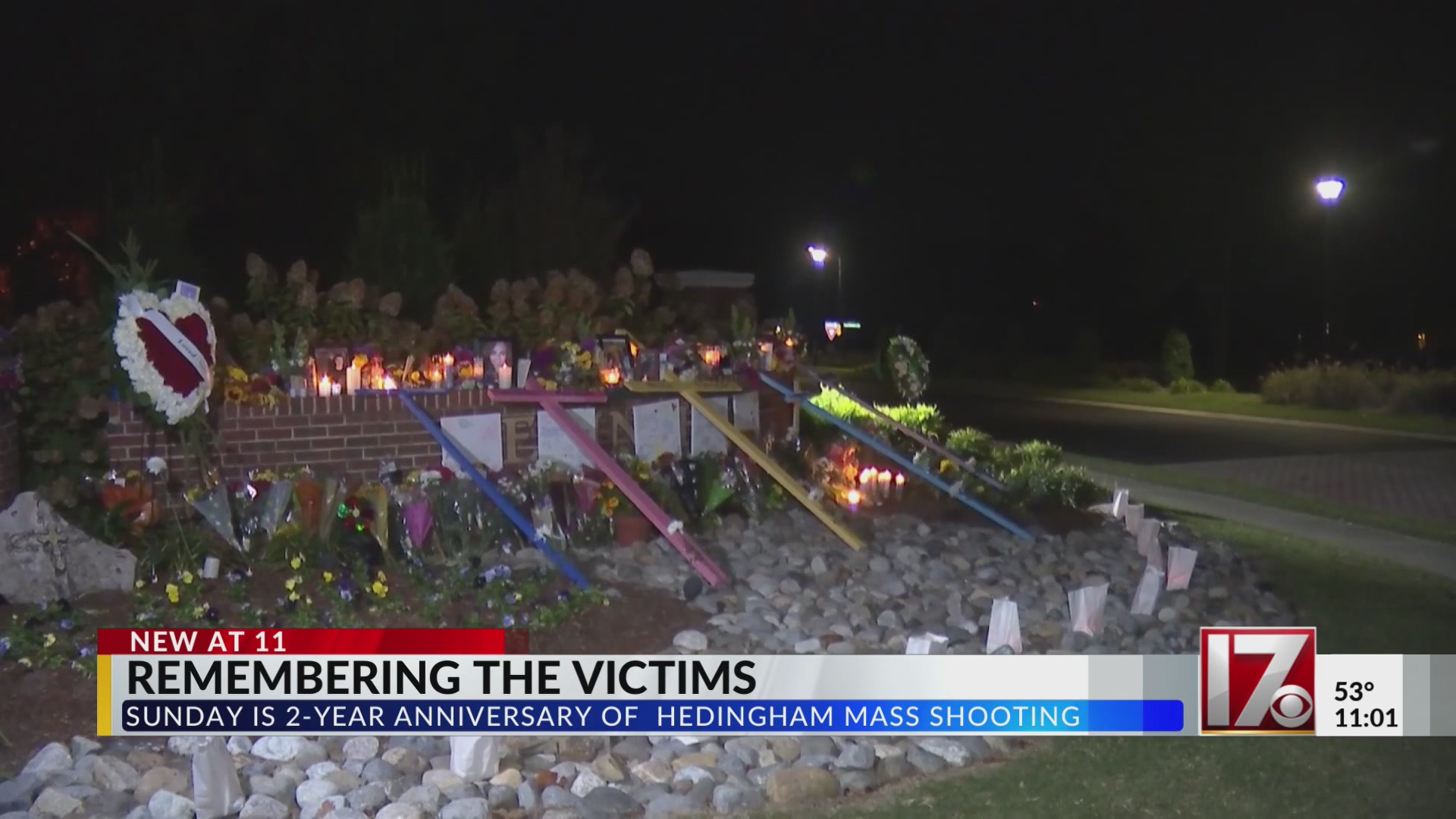 Hedingham mass shooting victims remembered 2 years on – CBS17.com