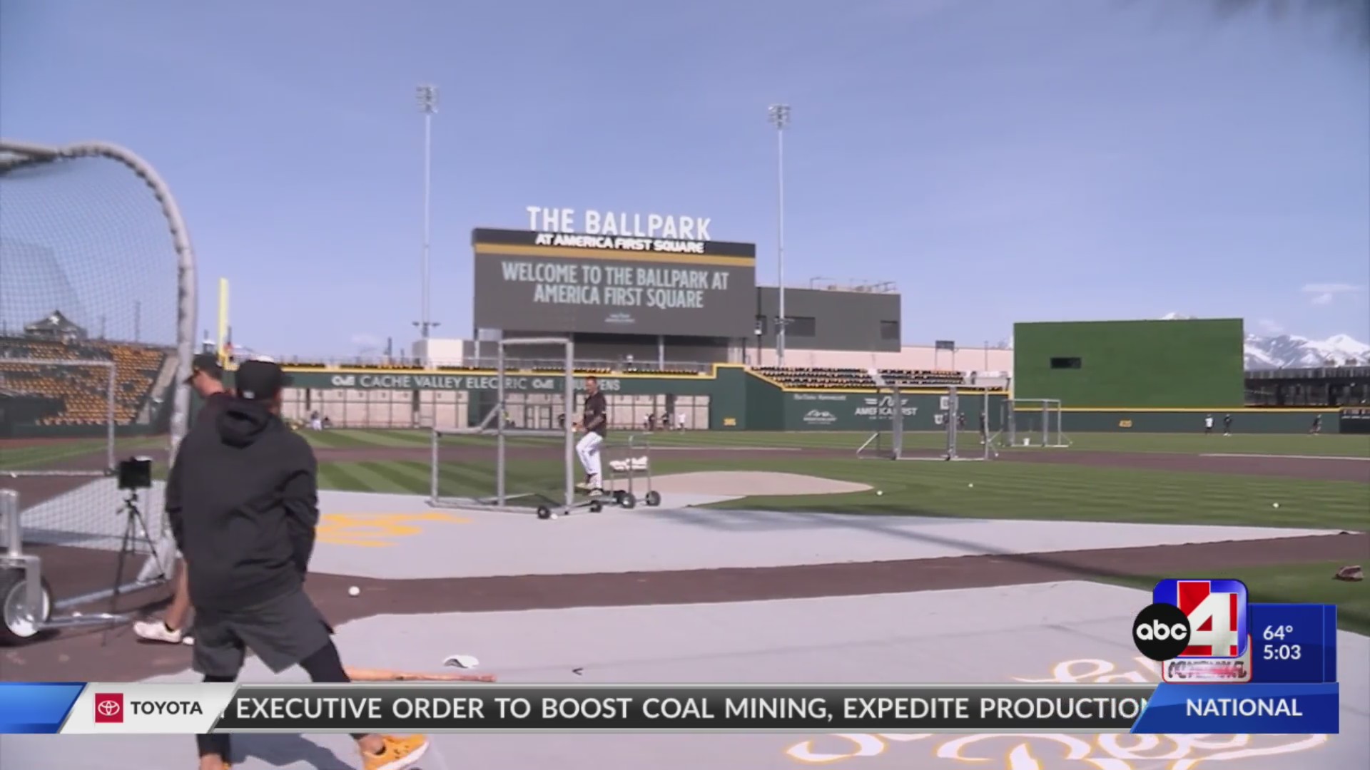 Salt Lake Bees celebrate first home game at new Daybreak ballpark ...