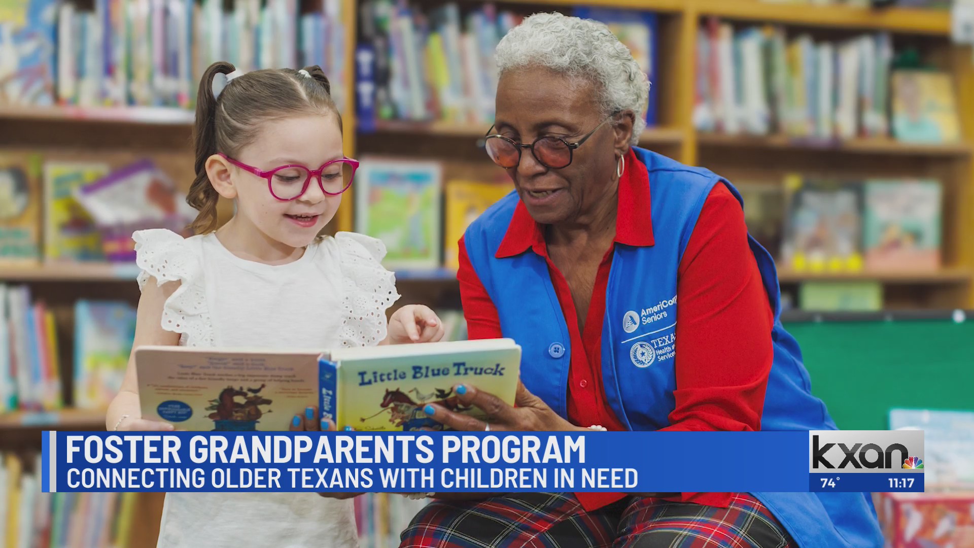 Foster Grandparent program connects older Texans with kids in need ...