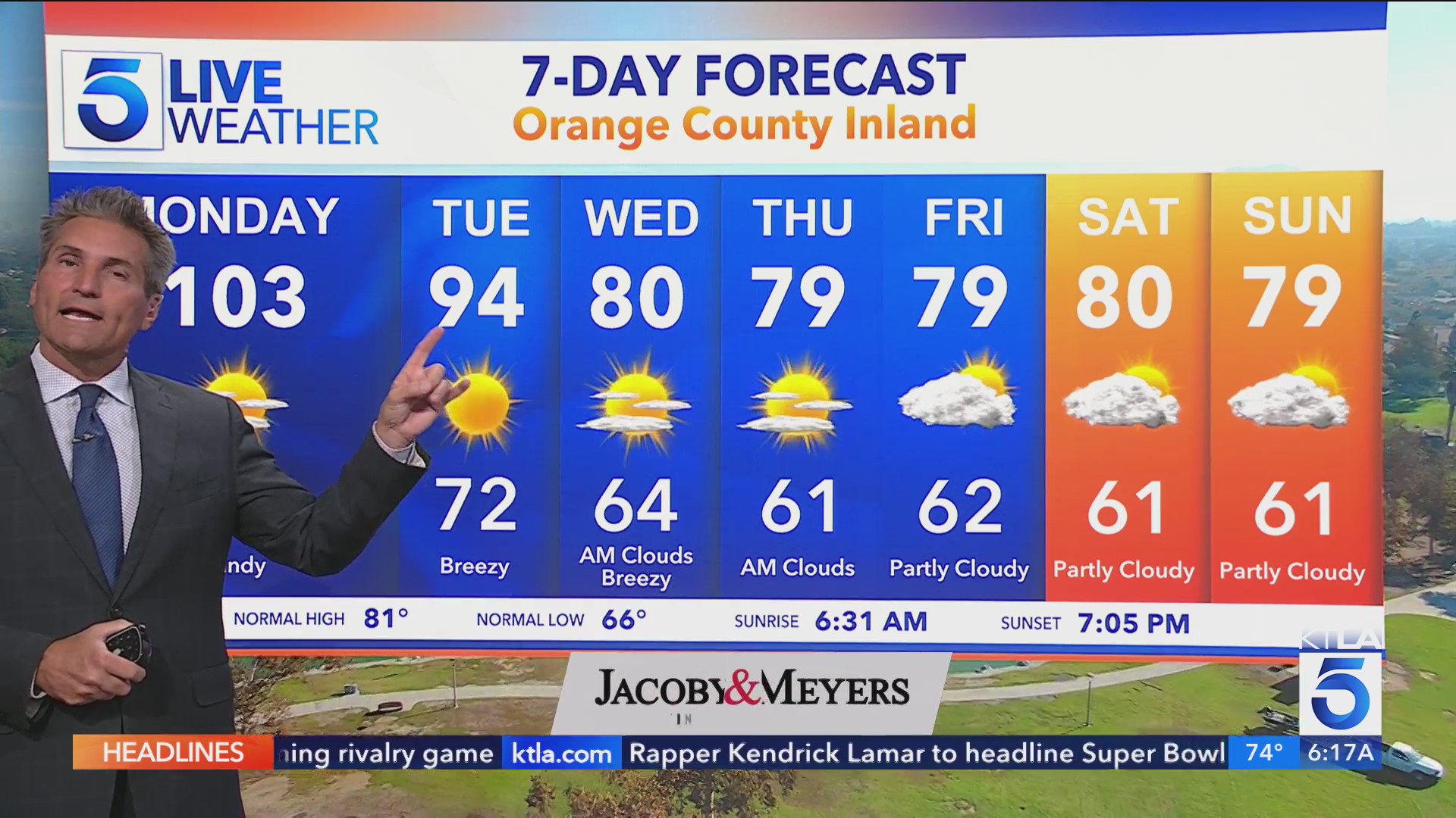 Heat wave relief coming to Southern California soon – KTLA