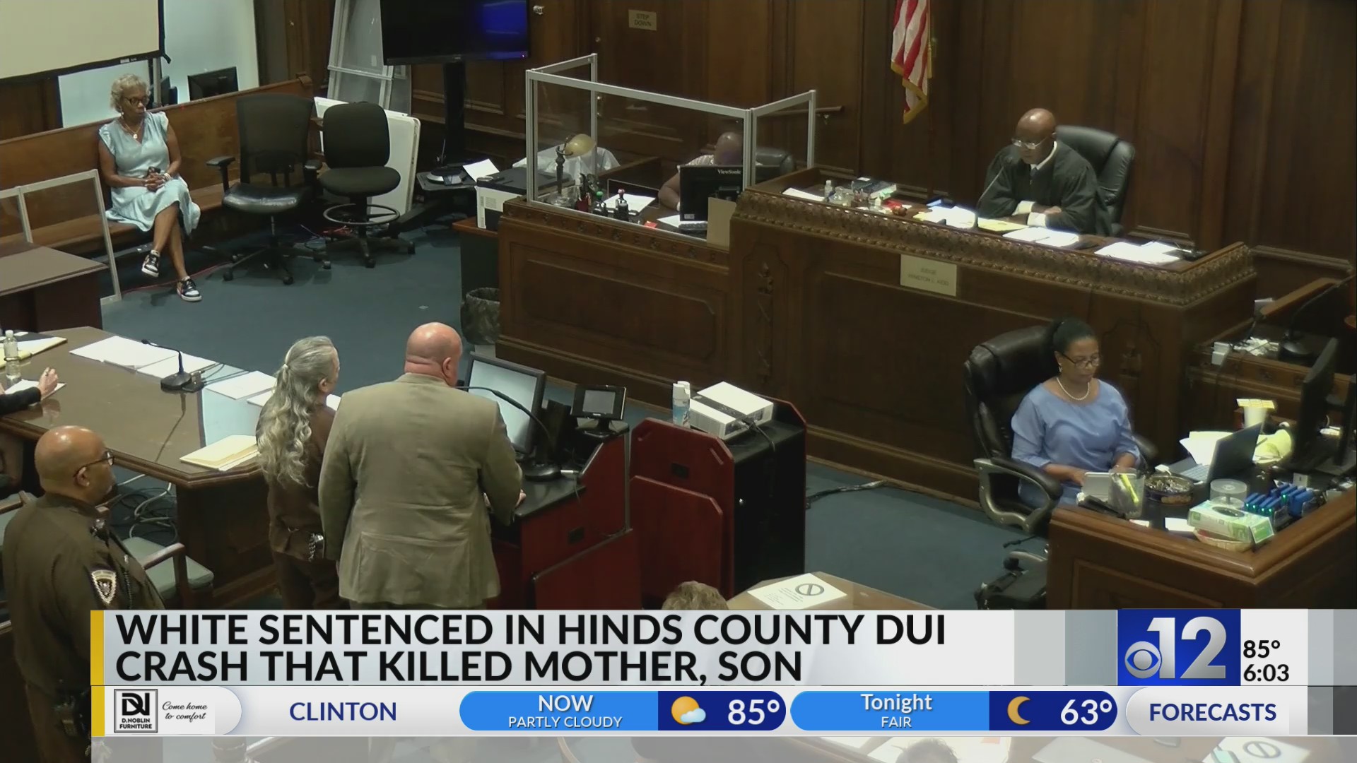 Beth Ann White sentenced in DUI crash that killed mother, son – WJTV